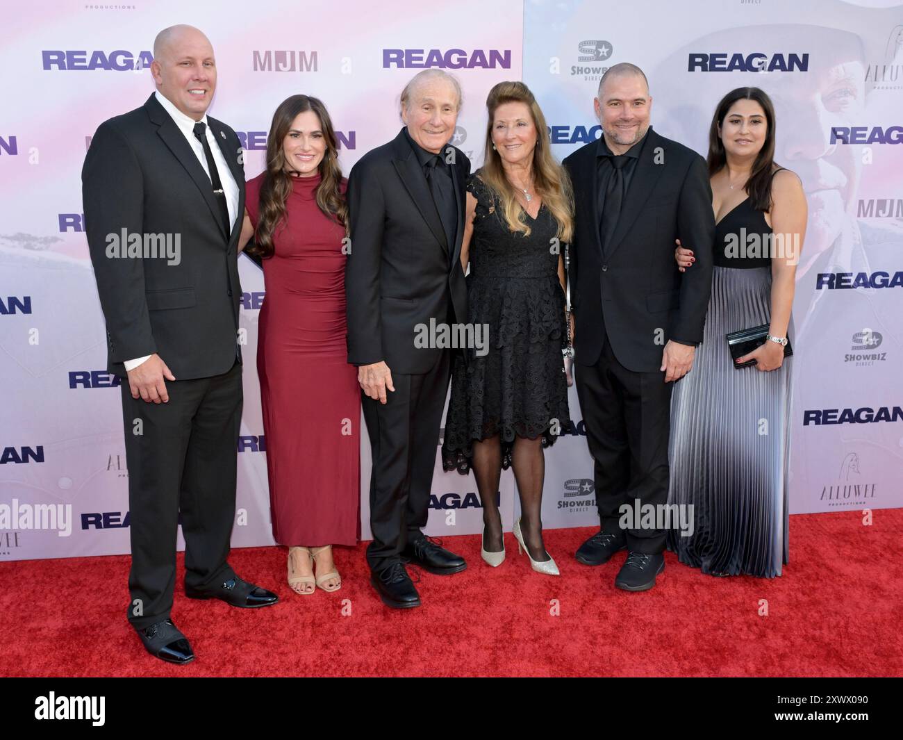 August 20, 2024, Hollywood, California, USA: (L-R) Joe Dunster, Ashley ...