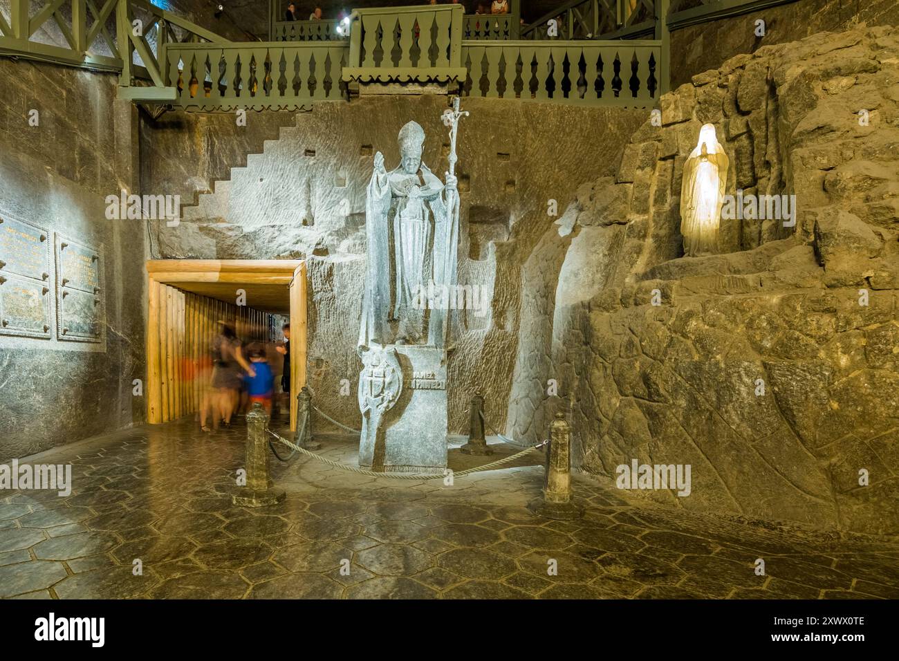 Wieliczka, Poland June 23, 2022: : Salt Statues in the Wieliczka Salt ...
