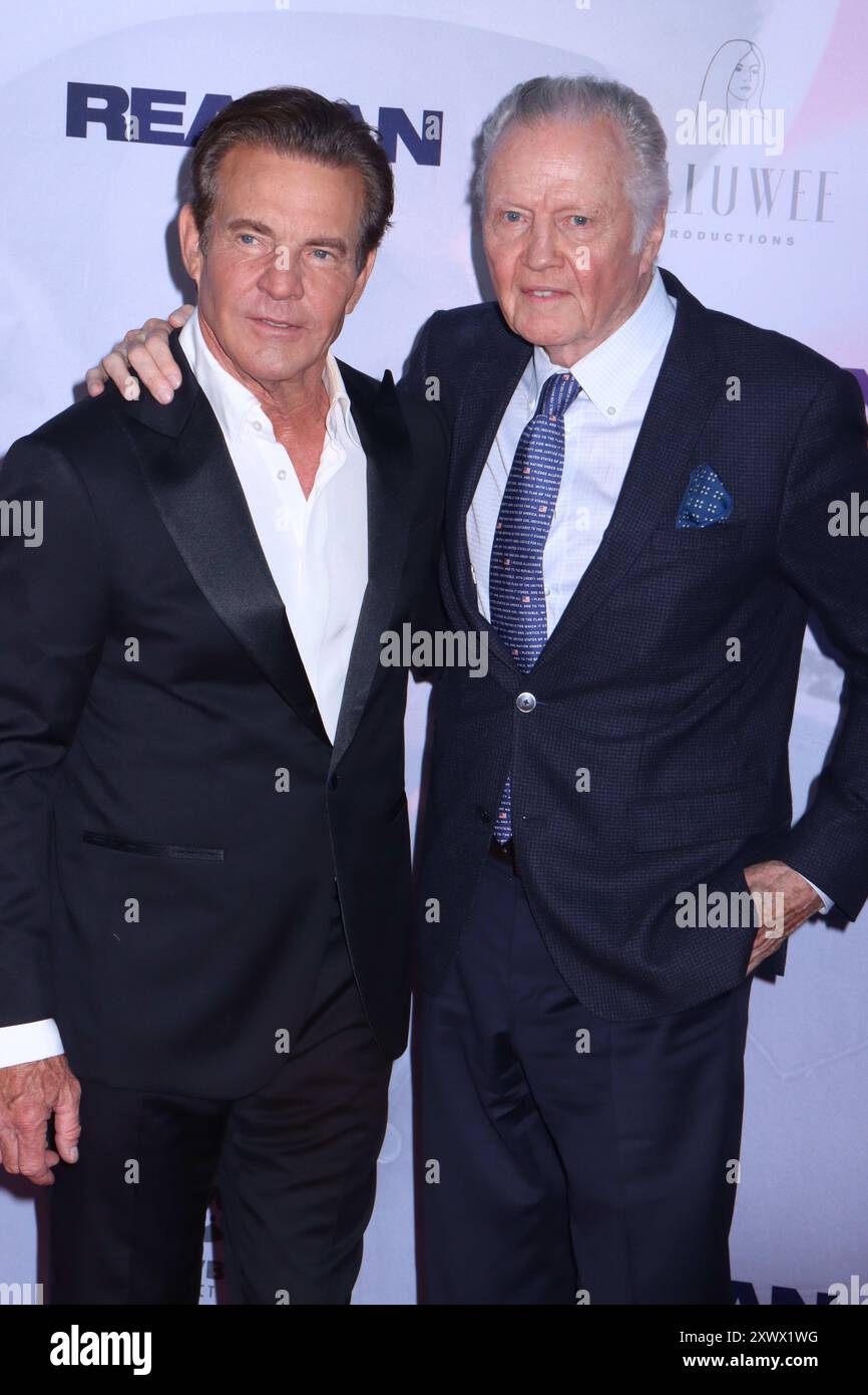Dennis Quaid, Jon Voight 08/20/2024 The Los Angeles Premiere of “Reagan ...