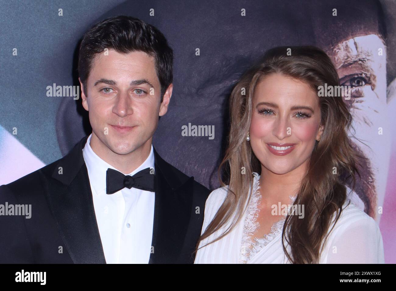 David Henrie, Maria Cahill Henrie 08/20/2024 The Los Angeles Premiere ...