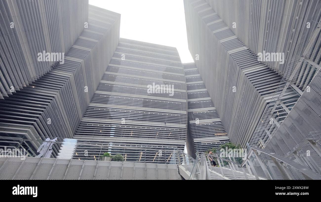 The Alibaba Xuhui Binjiang Park opens in Shanghai, China. 18th Aug ...