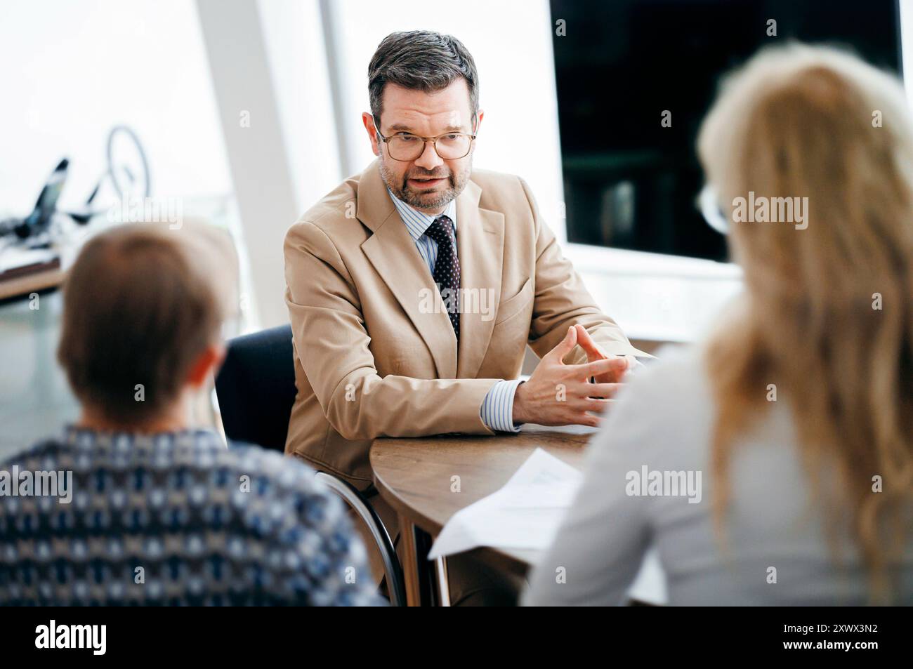 Marco Buschmann (FDP), Federal Minister of Justice, recorded during an ...
