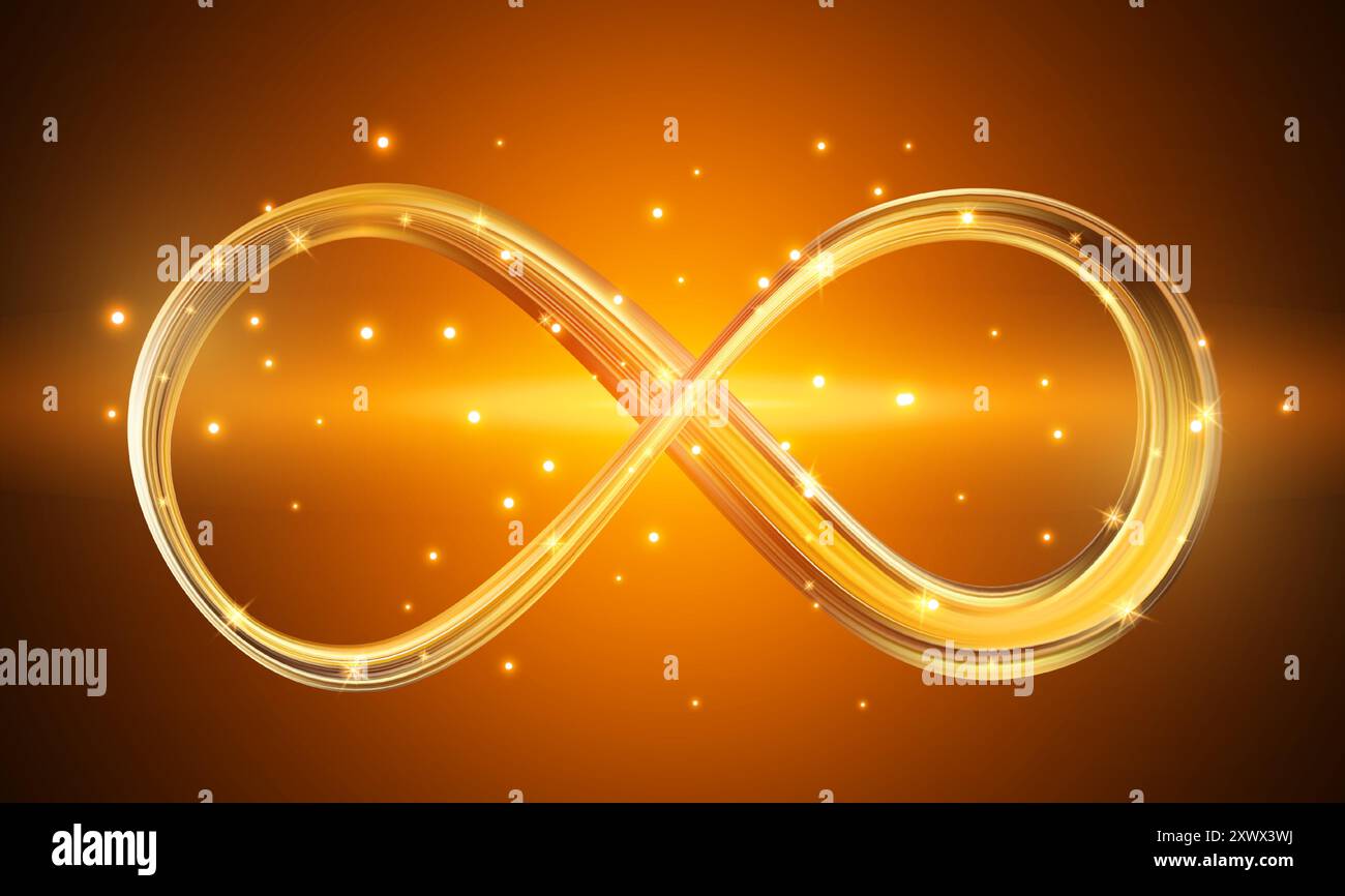 Infinity logo vibrant hi-res stock photography and images - Alamy