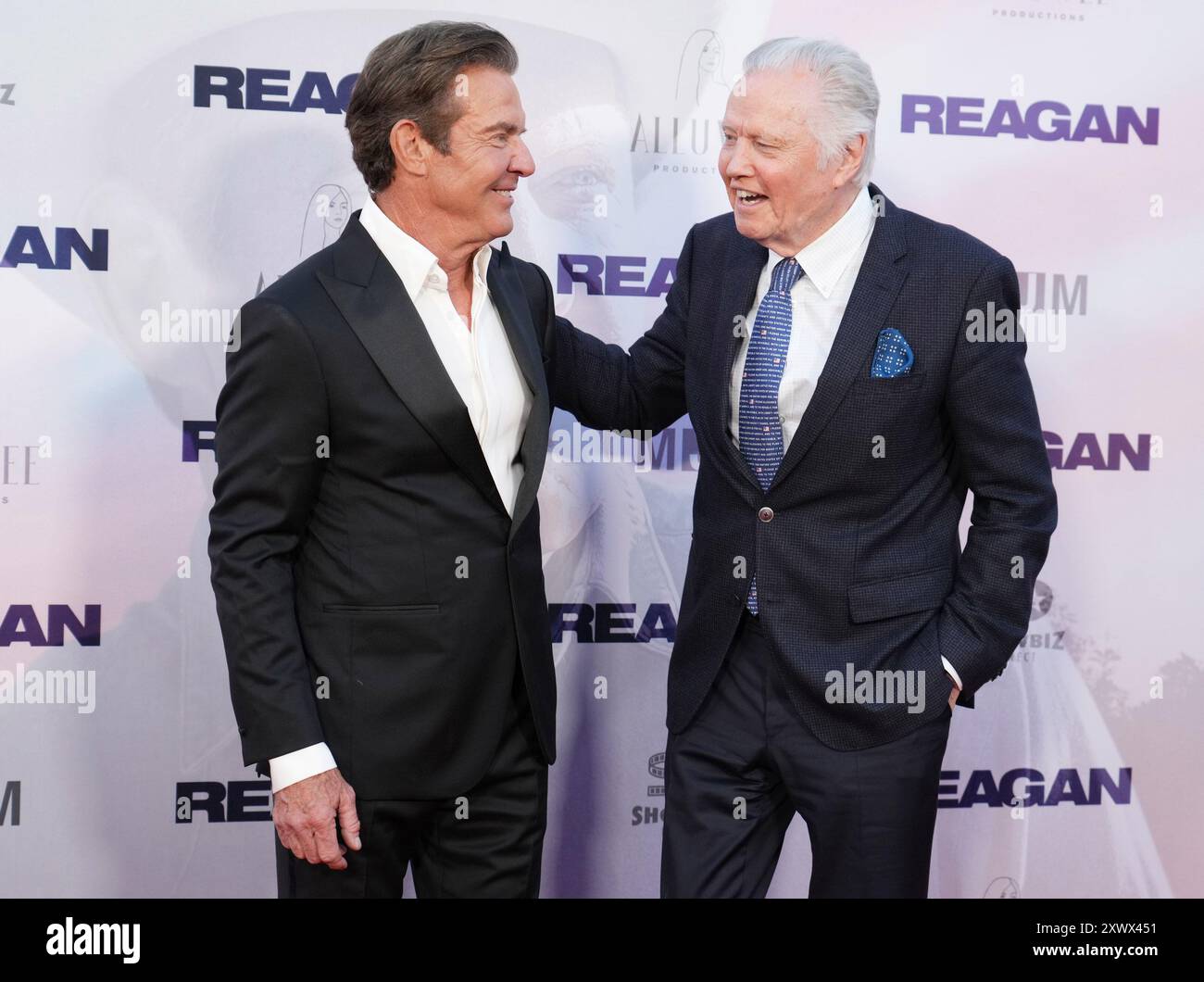 Los Angeles, USA. 20th Aug, 2024. (L-R) Dennis Quaid and Jon Voight at ...