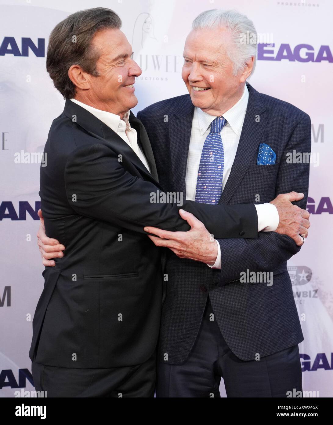 Los Angeles, USA. 20th Aug, 2024. (L-R) Dennis Quaid and Jon Voight at ...