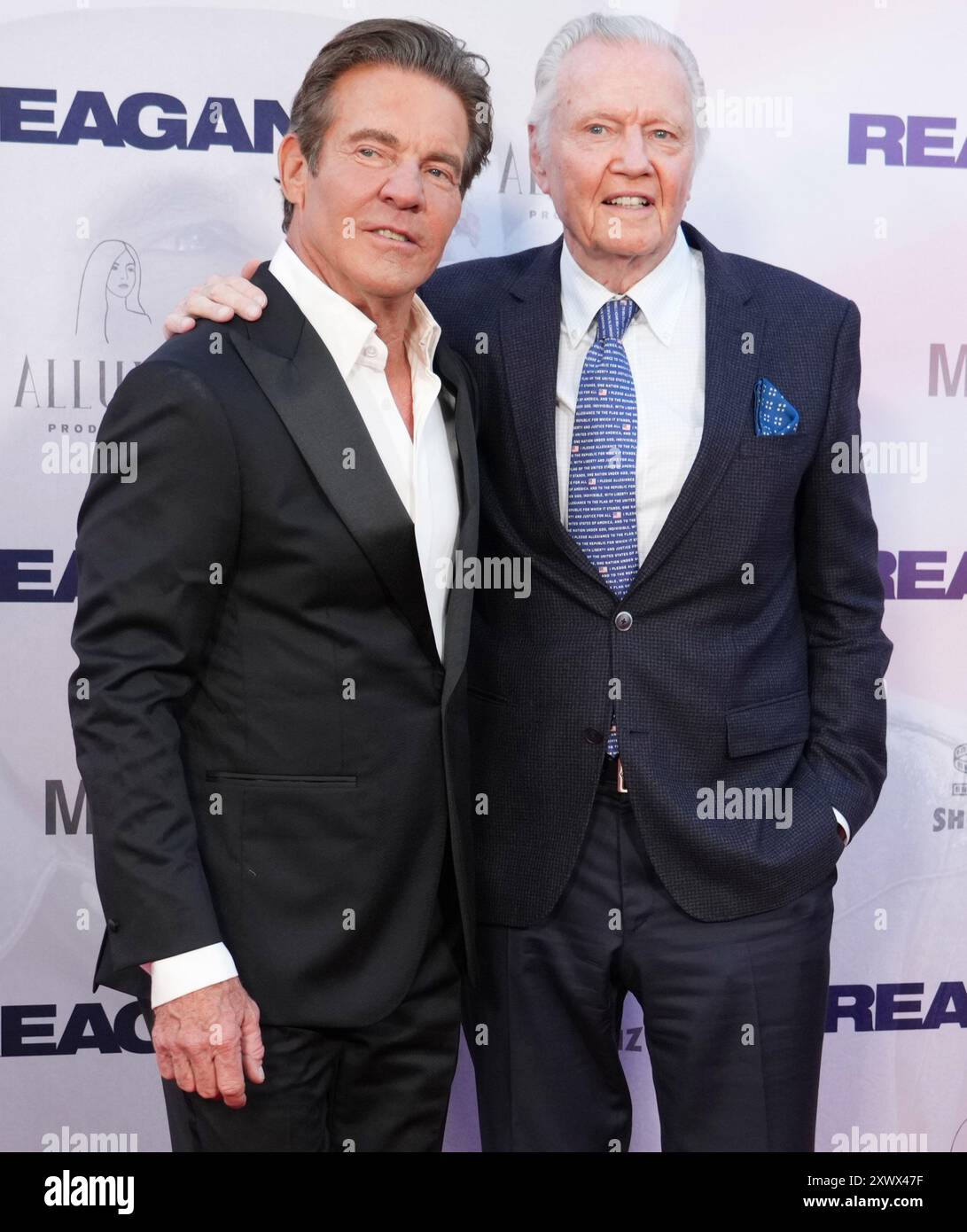 Los Angeles, USA. 20th Aug, 2024. (L-R) Dennis Quaid and Jon Voight at ...