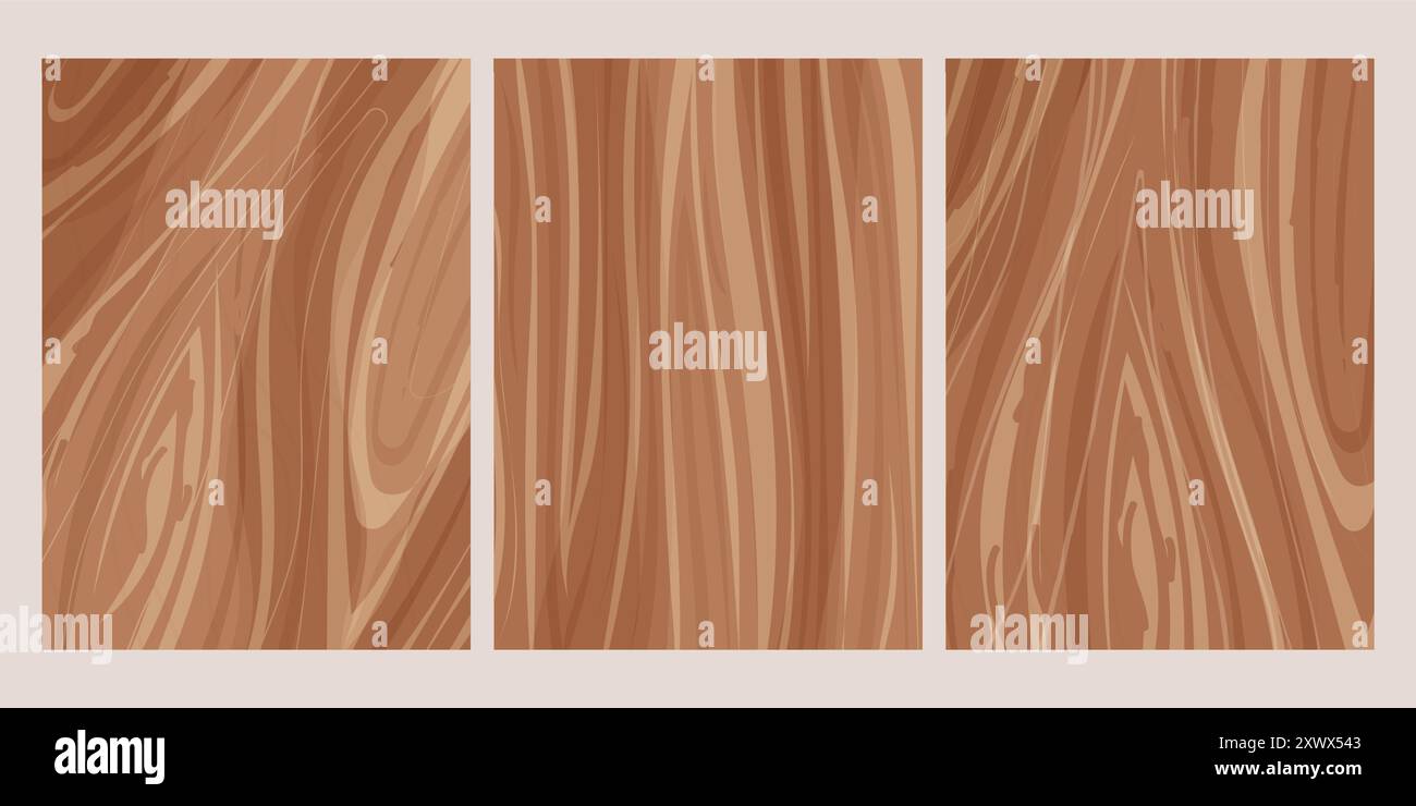 Set wood templates annual rings texture top view surface. Tree material ...