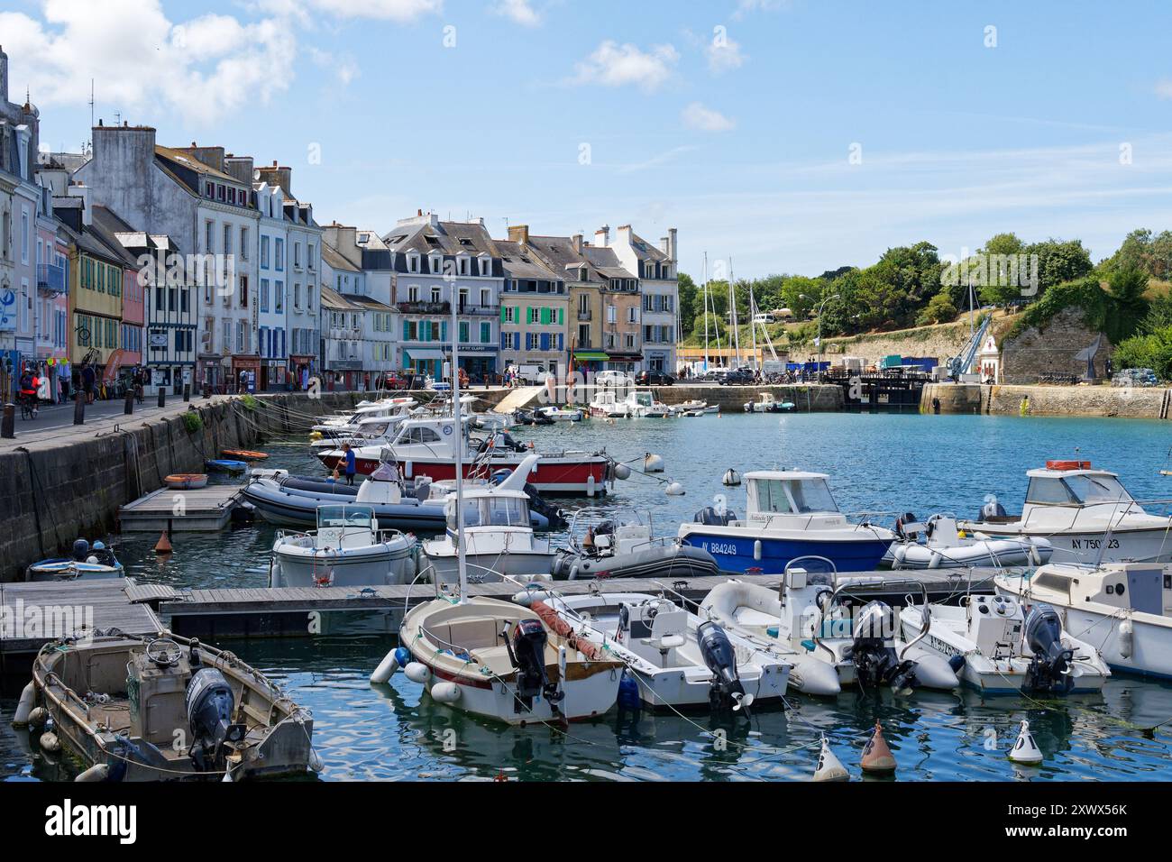 “Belle-Ile-en-Mer" island (off the coasts of Brittany, north-western ...