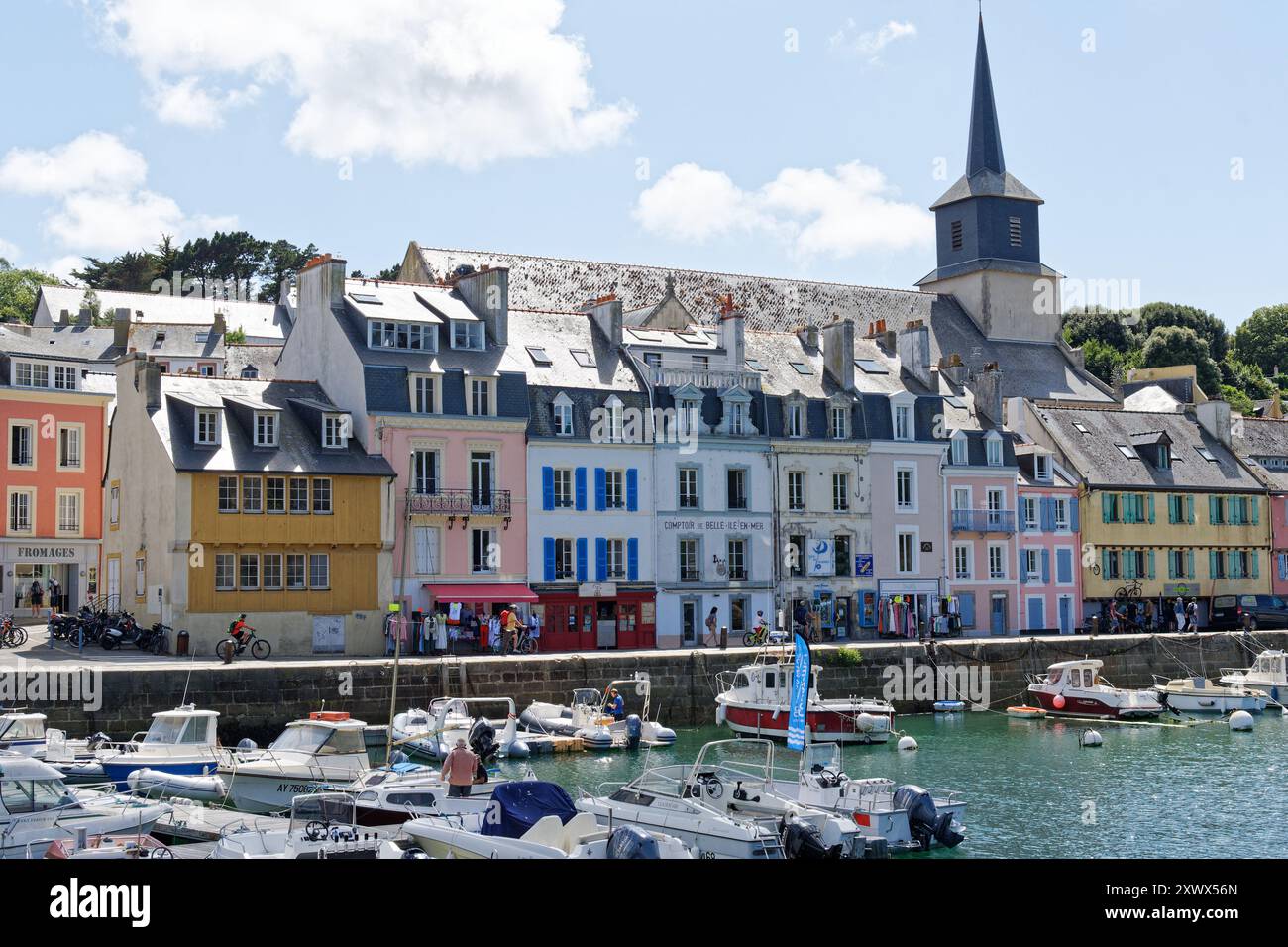 “Belle-Ile-en-Mer" island (off the coasts of Brittany, north-western ...