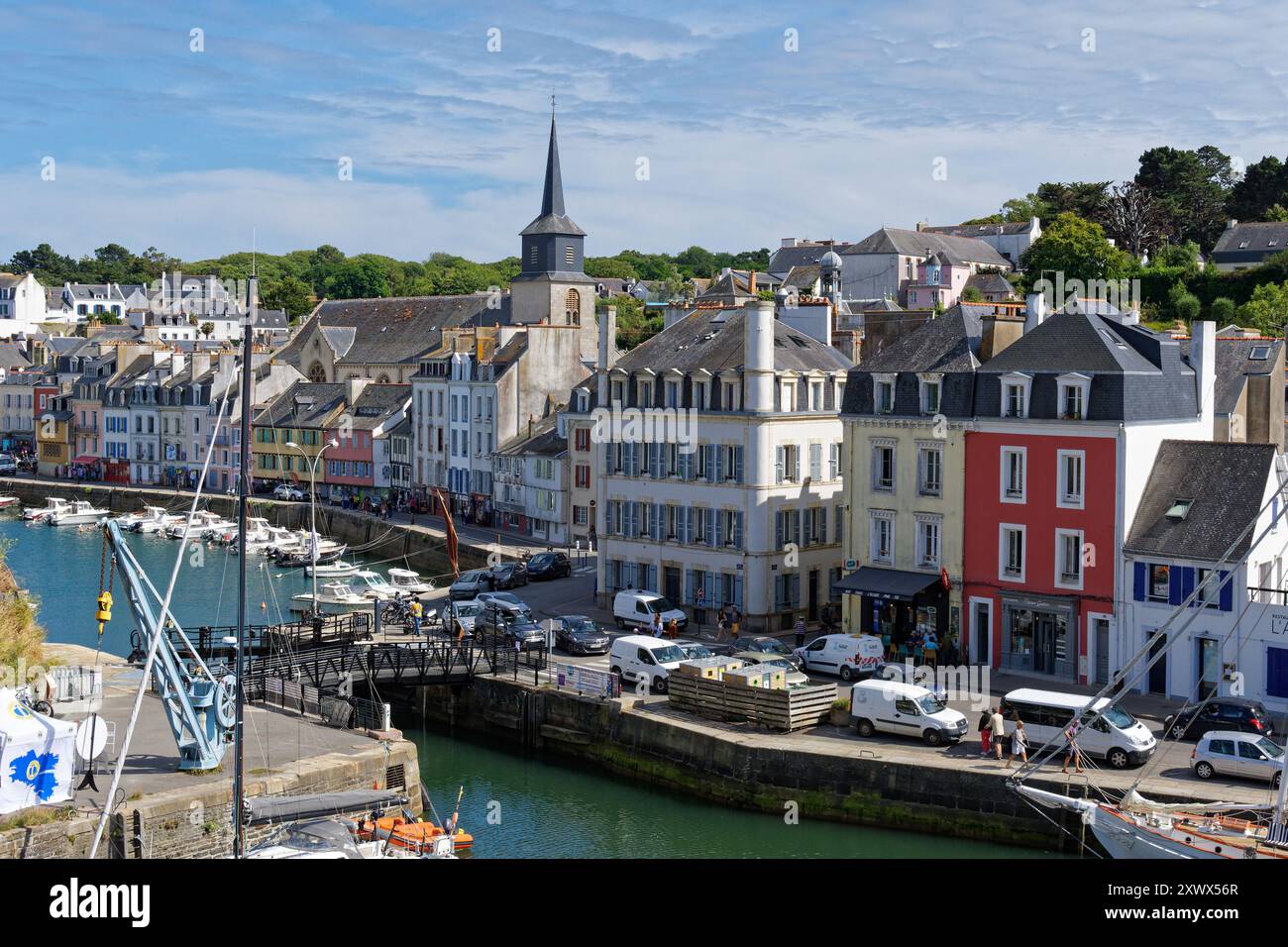 “Belle-Ile-en-Mer" island (off the coasts of Brittany, north-western ...