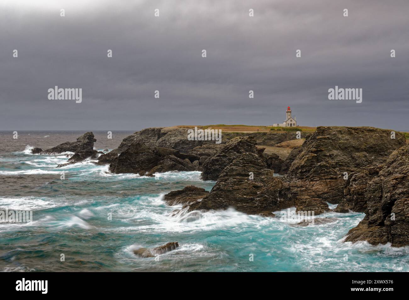 “Belle-Ile-en-Mer" island (off the coasts of Brittany, north-western ...
