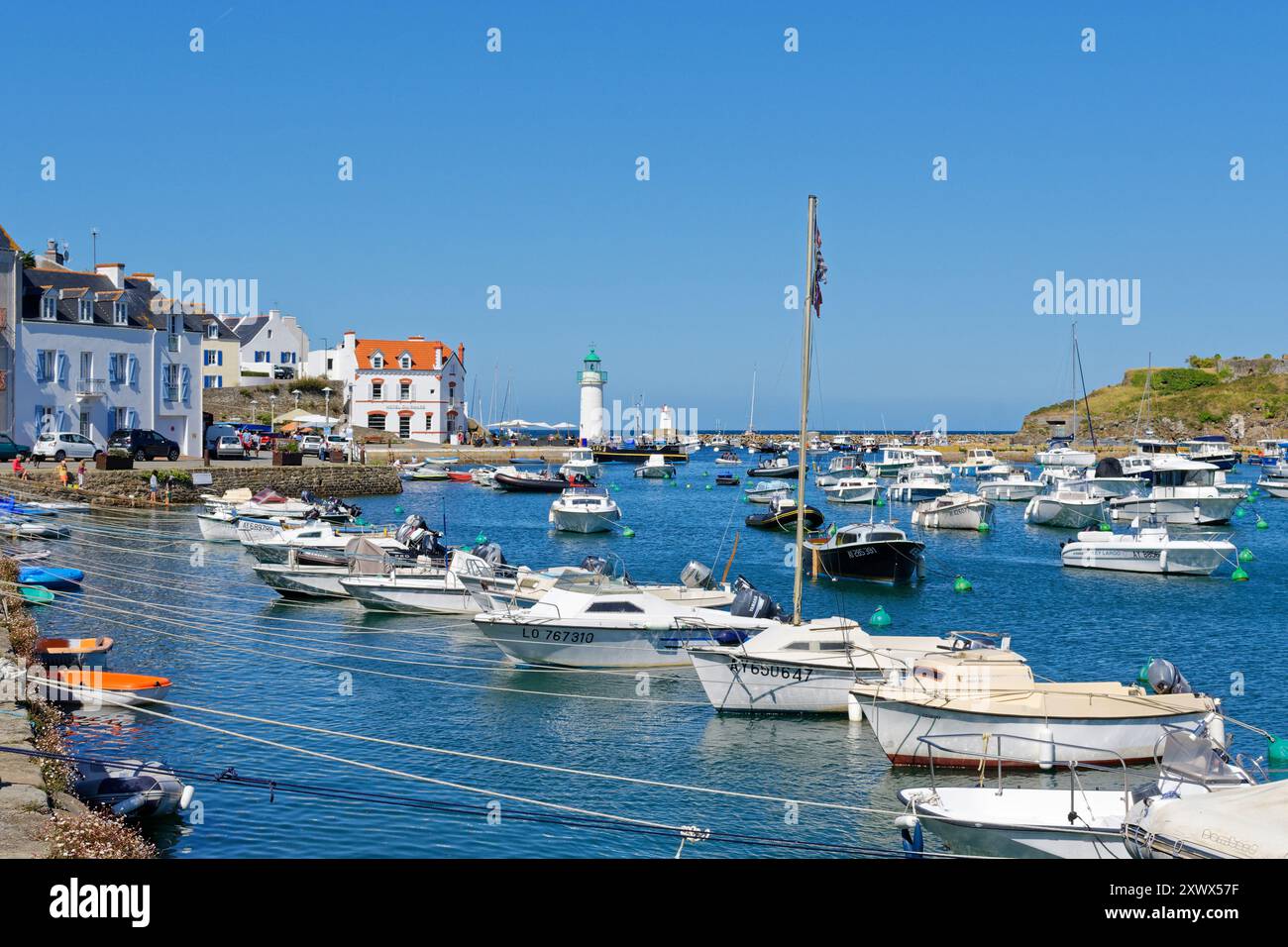 “Belle-Ile-en-Mer" island (off the coasts of Brittany, north-western ...