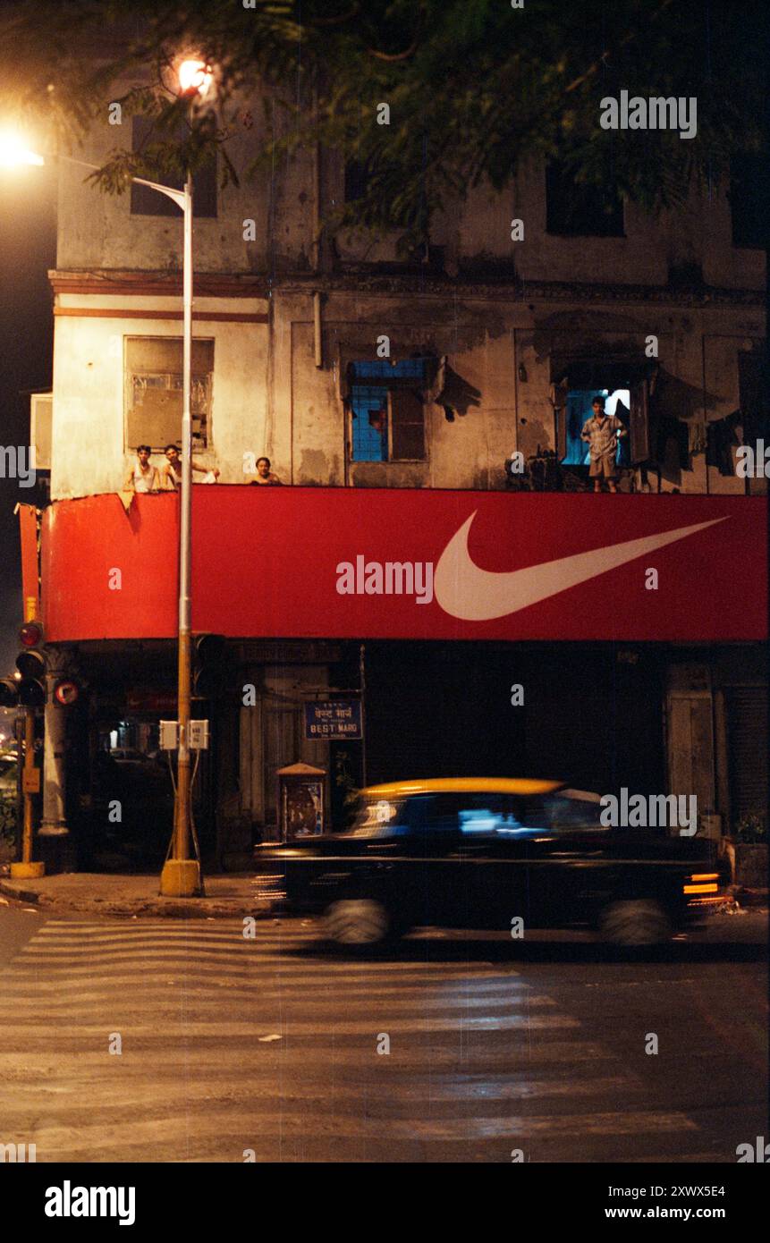 Nike advertising building hi-res stock photography and images - Alamy