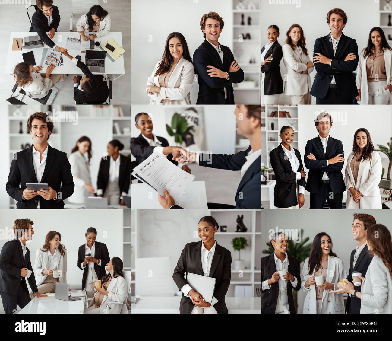 Engaging Team Collaboration in Office During a Productive Meeting ...