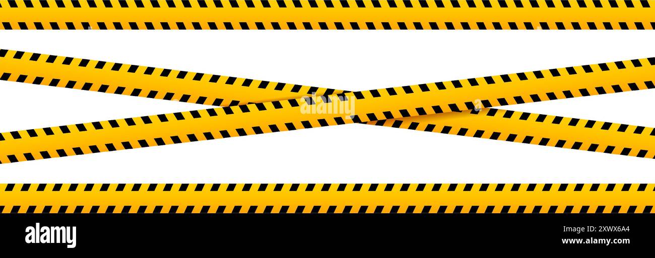 Attention Borders Black And Yellow Watercolor Caution Background