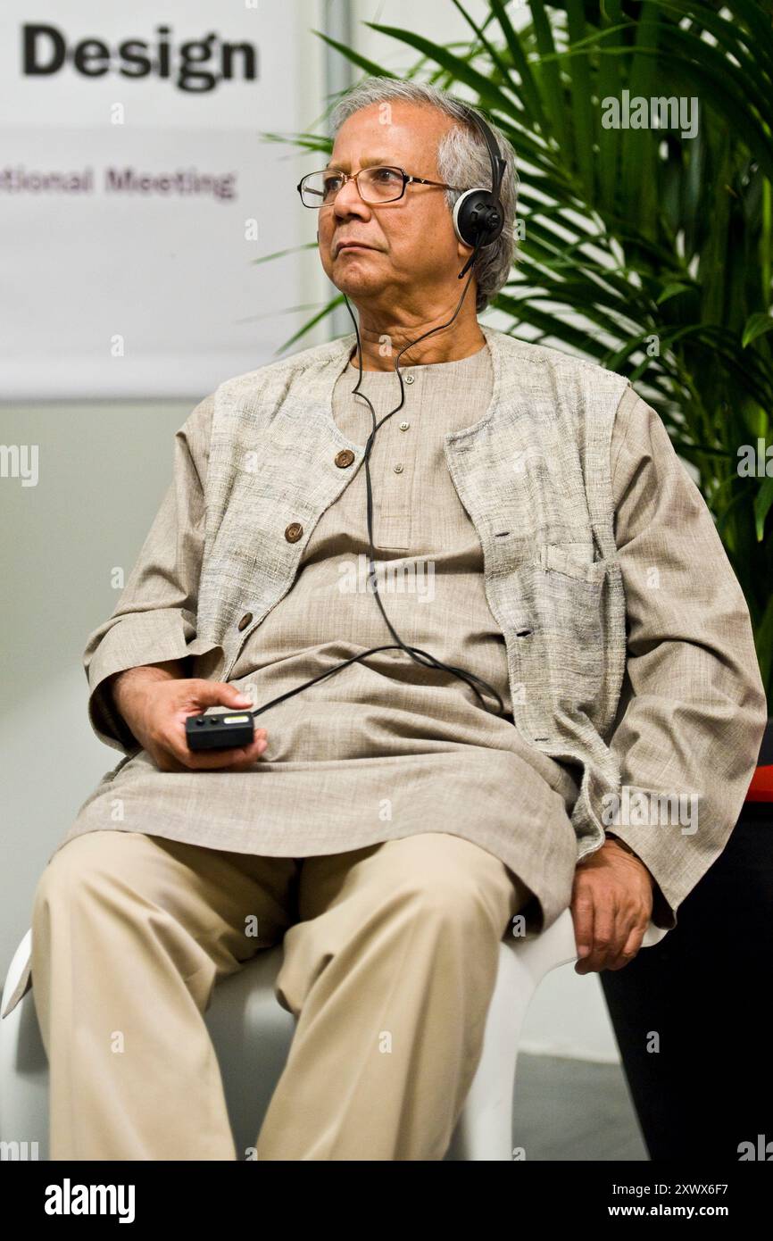 Nobel Peace Prize, Muhammad Yunus Stock Photo - Alamy
