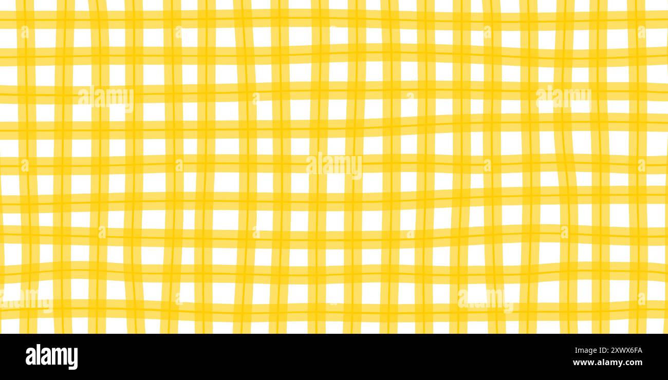 Yellow Checkered Background Aesthetic