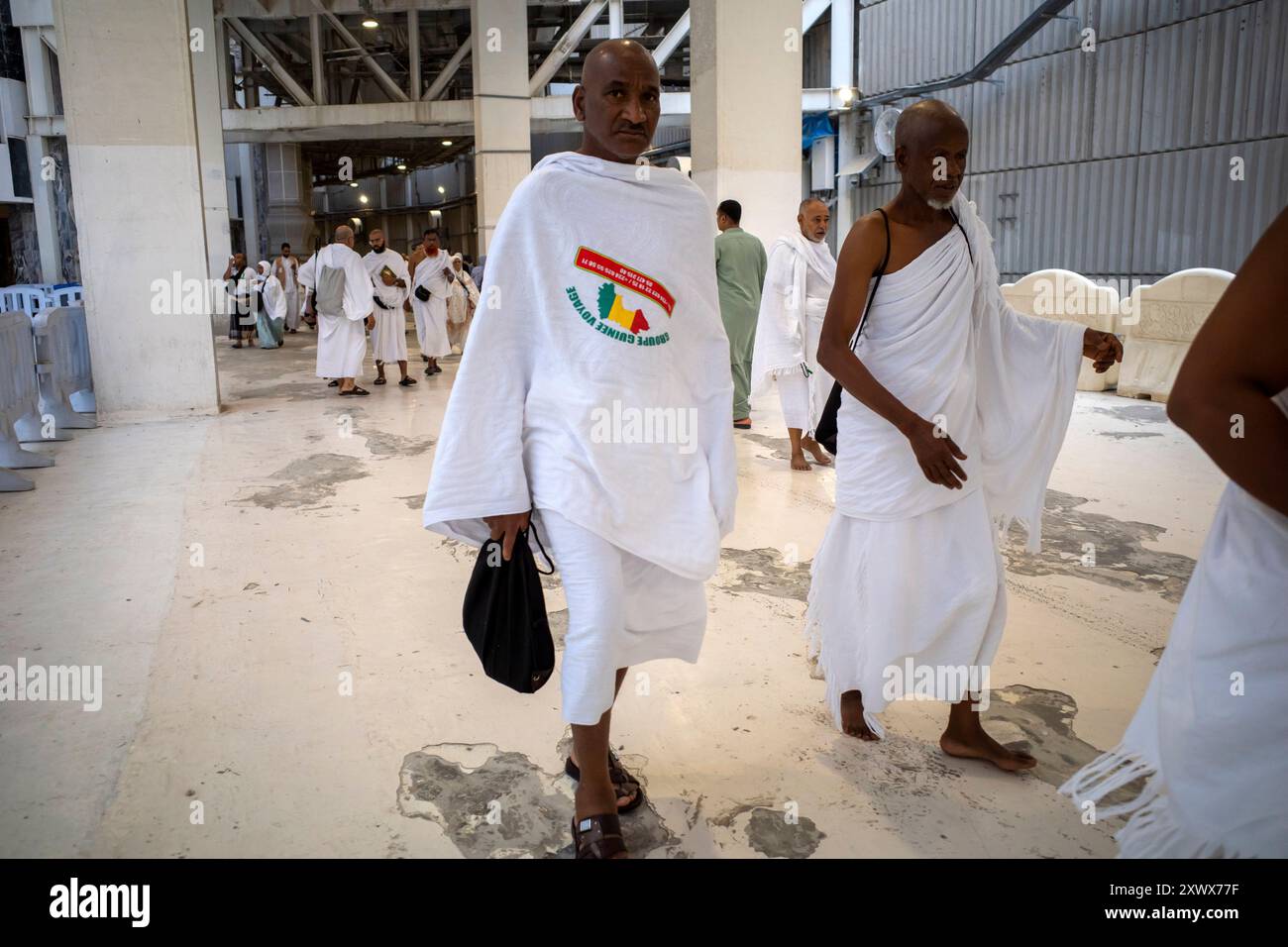 Mecca, Saudi Arabia - June 5, 2024: Hajj and Umrah pilgrim from ...