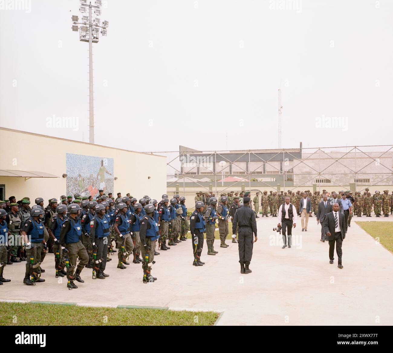 During the Lagos Transformation campaign in 2009, a new police unit is ...