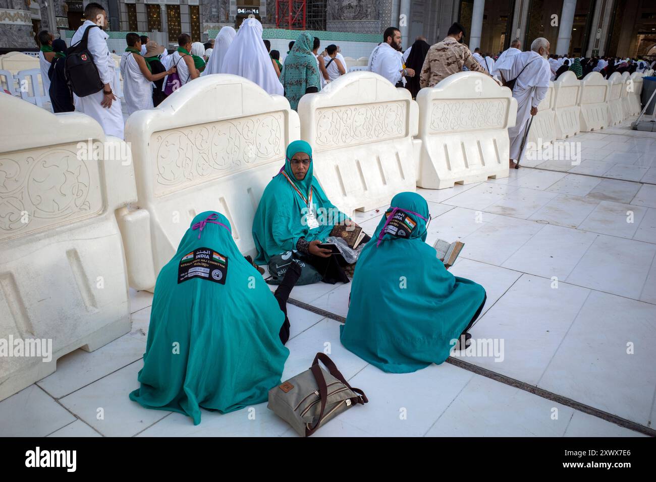 Mecca, Saudi Arabia - June 5, 2024: Hajj and Umrah women pilgrim from ...