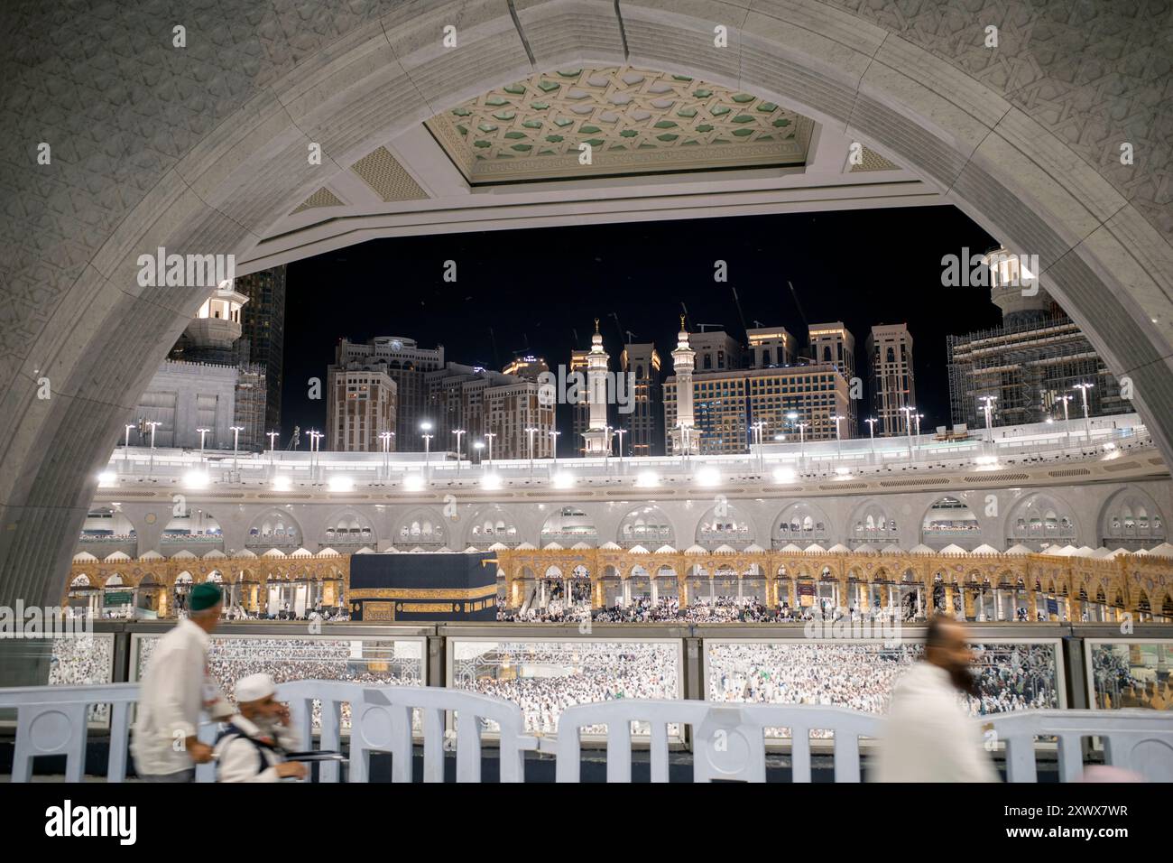 Mecca, Saudi Arabia - May 31, 2024: The Kaaba, where Hajj and Umrah ...