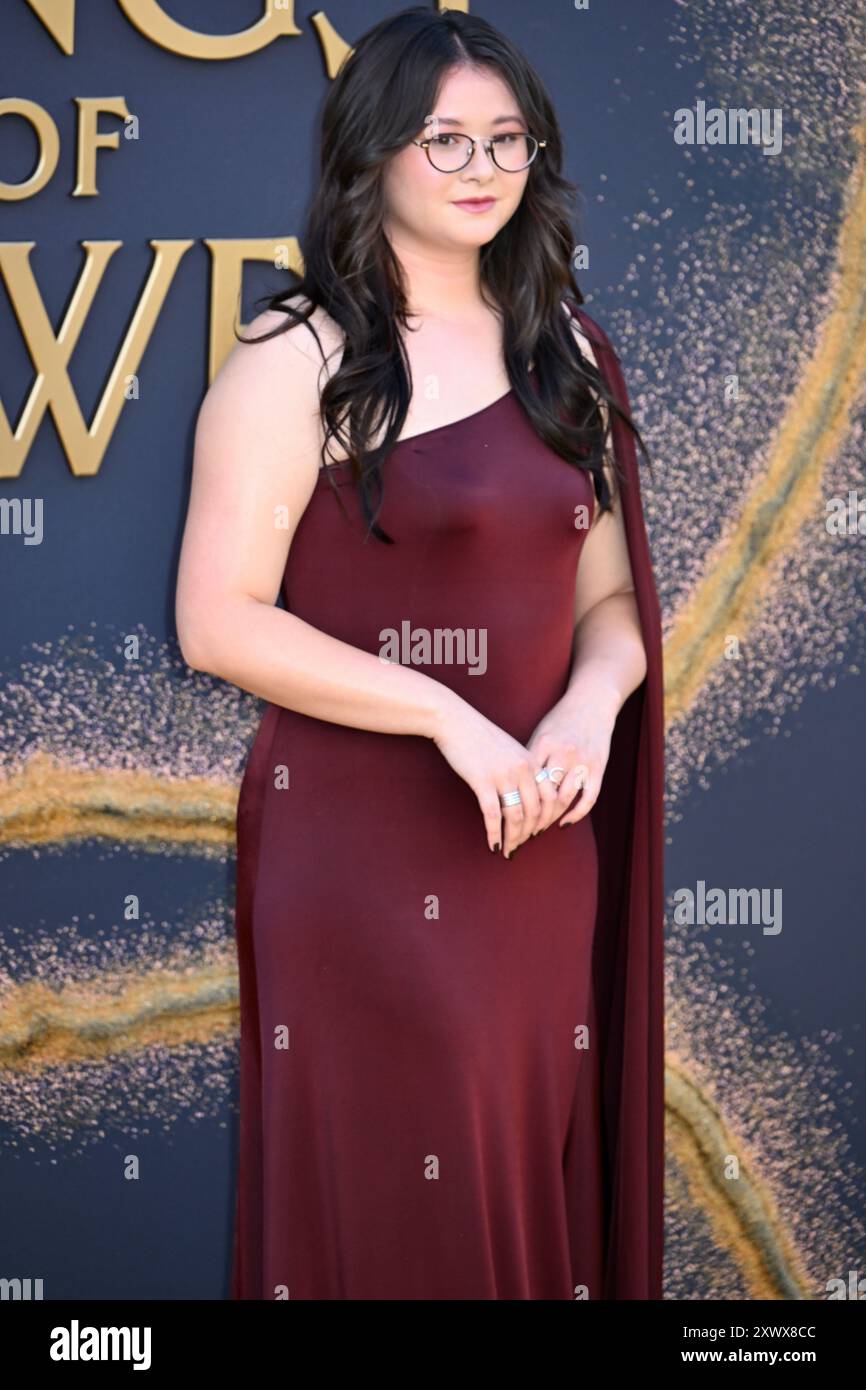 Megan Richards, The Lord of the Rings: The Rings of Power Premiere ...