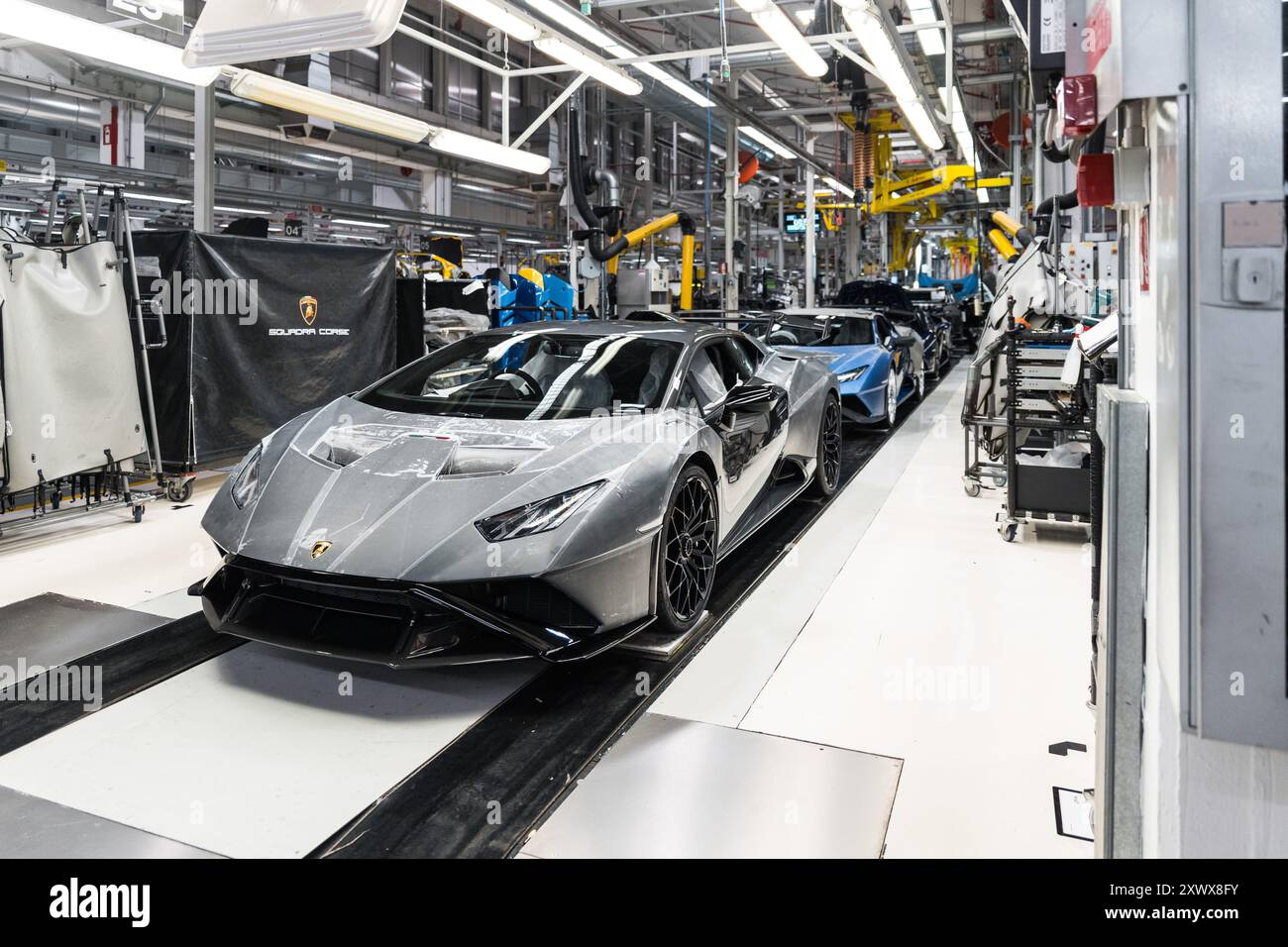 Italy, Sant’Agata Bolognese, 2022/11/23: Automobili Lamborghini’s plant ...