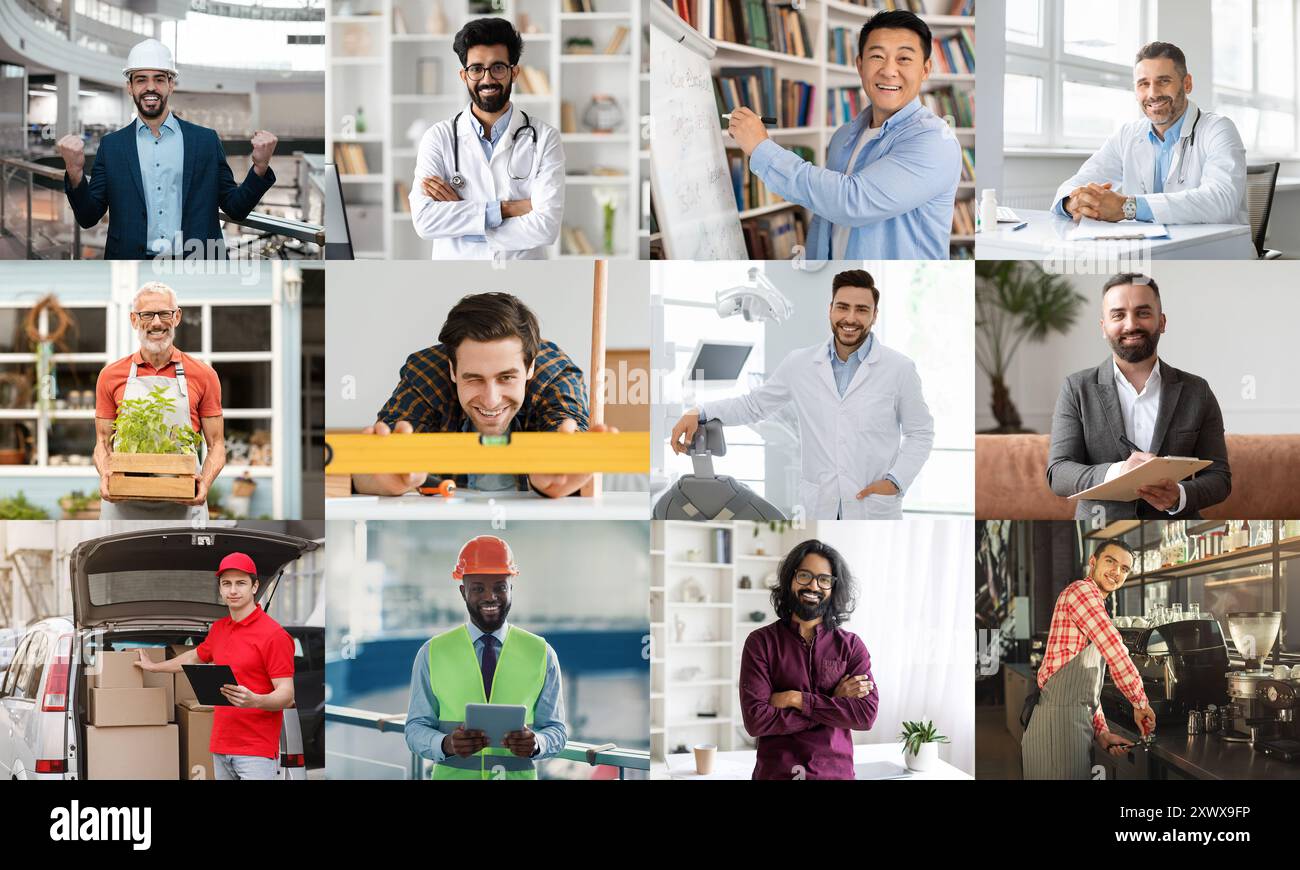 Skilled diverse group business professionals hi-res stock photography ...