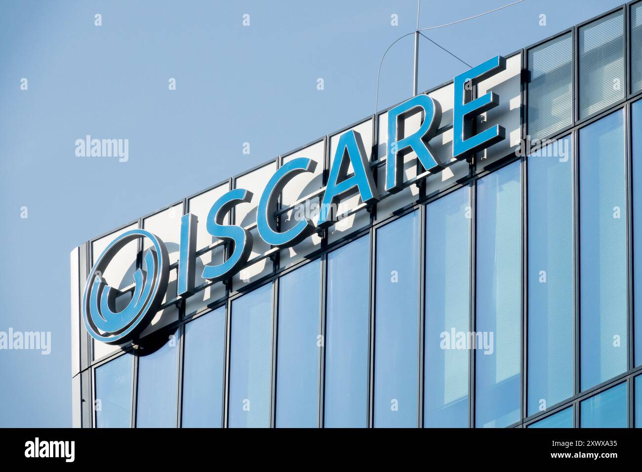 Iscare logo - Private Medical Facility Prague Czech Republic Stock ...