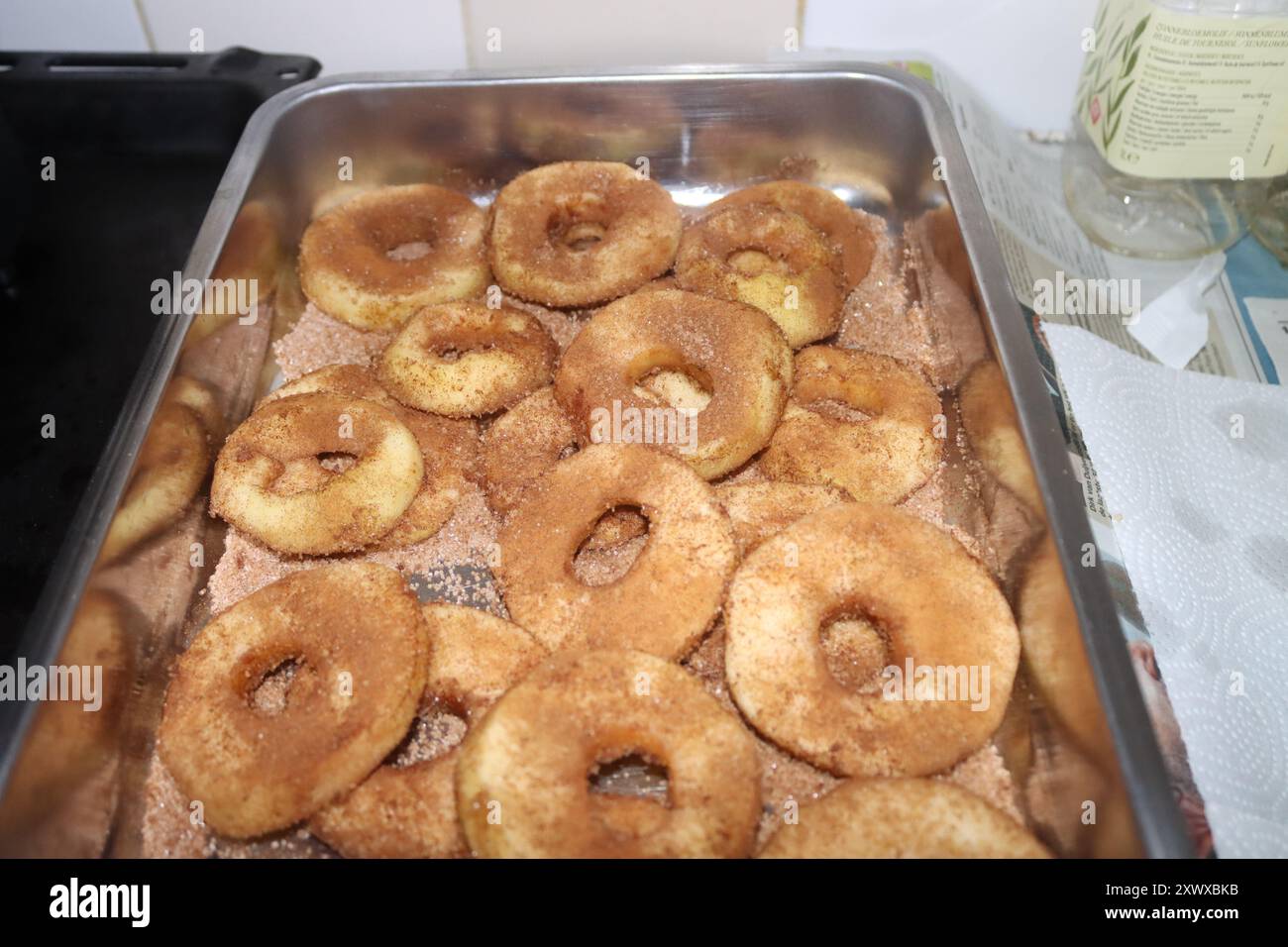 apple turnover as new years day food traditional in the Netherlands ...