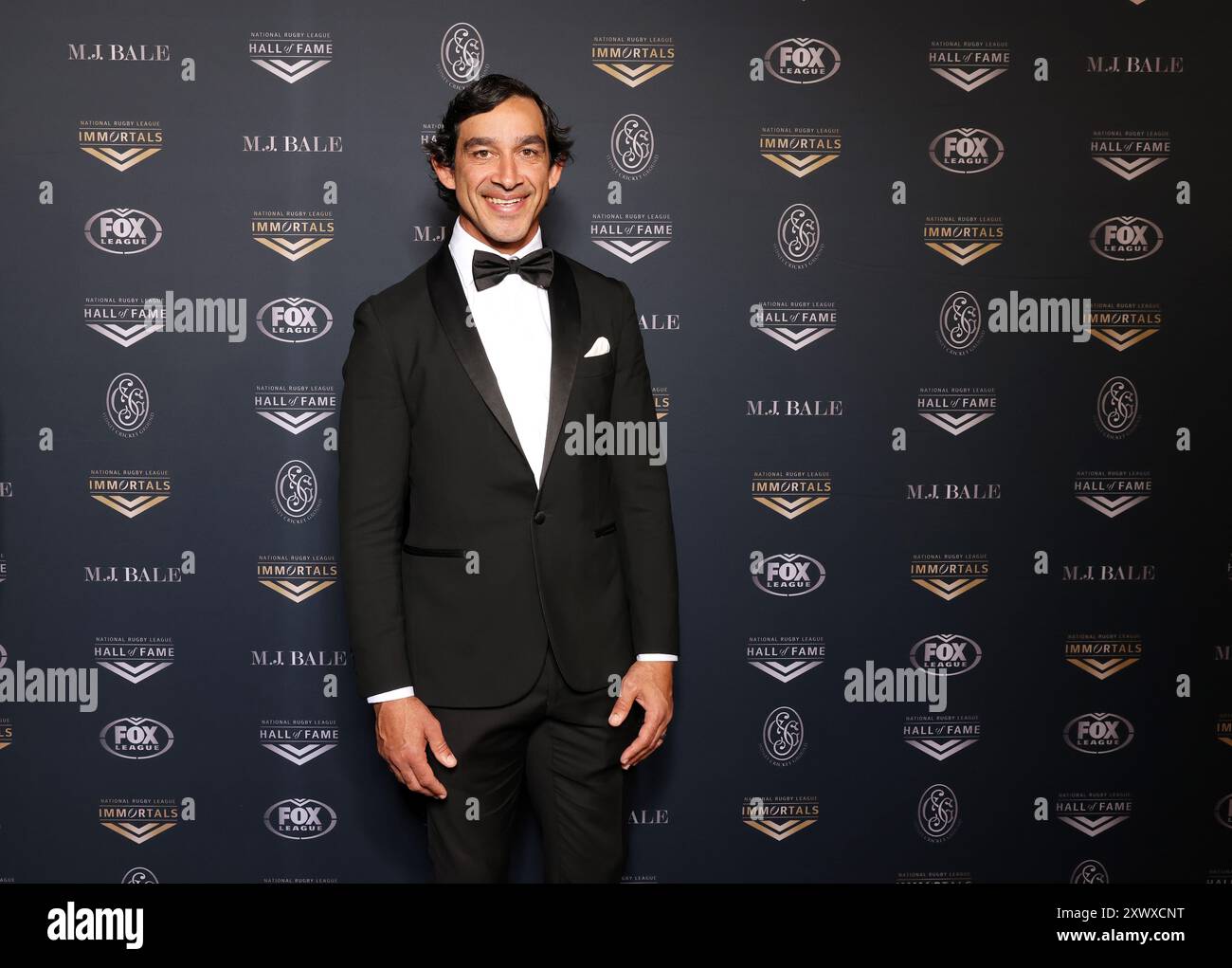 Sydney, Australia. 21st Aug, 2024. Johnathan Thurston during the NRL ...