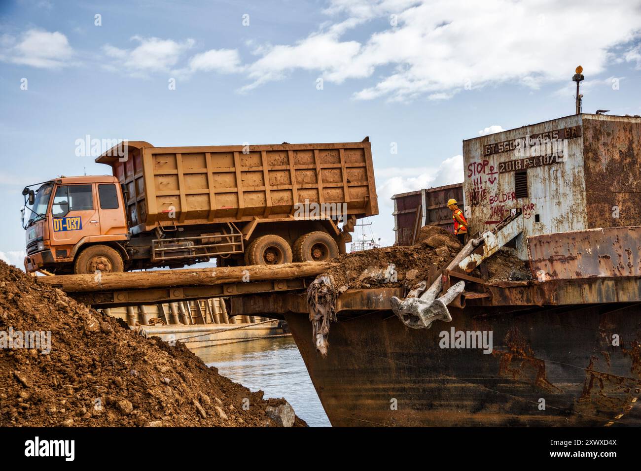 Nickel extraction in Sulawesi, Indonesia, Asia Stock Photo - Alamy