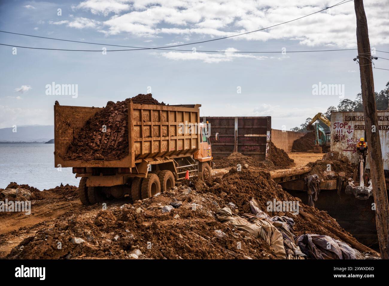 Nickel extraction in Sulawesi, Indonesia, Asia Stock Photo - Alamy