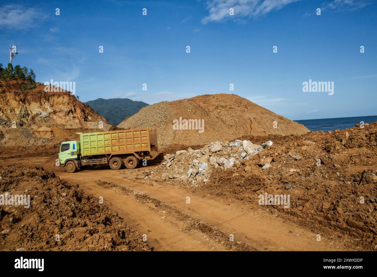 Nickel extraction in Sulawesi, Indonesia, Asia Stock Photo - Alamy