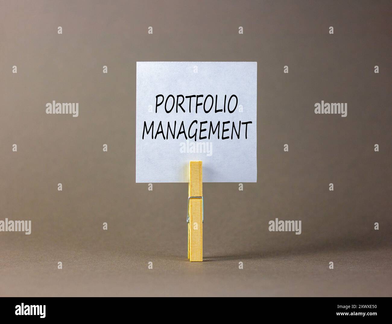 Portfolio management symbol. Concept words Portfolio management on ...