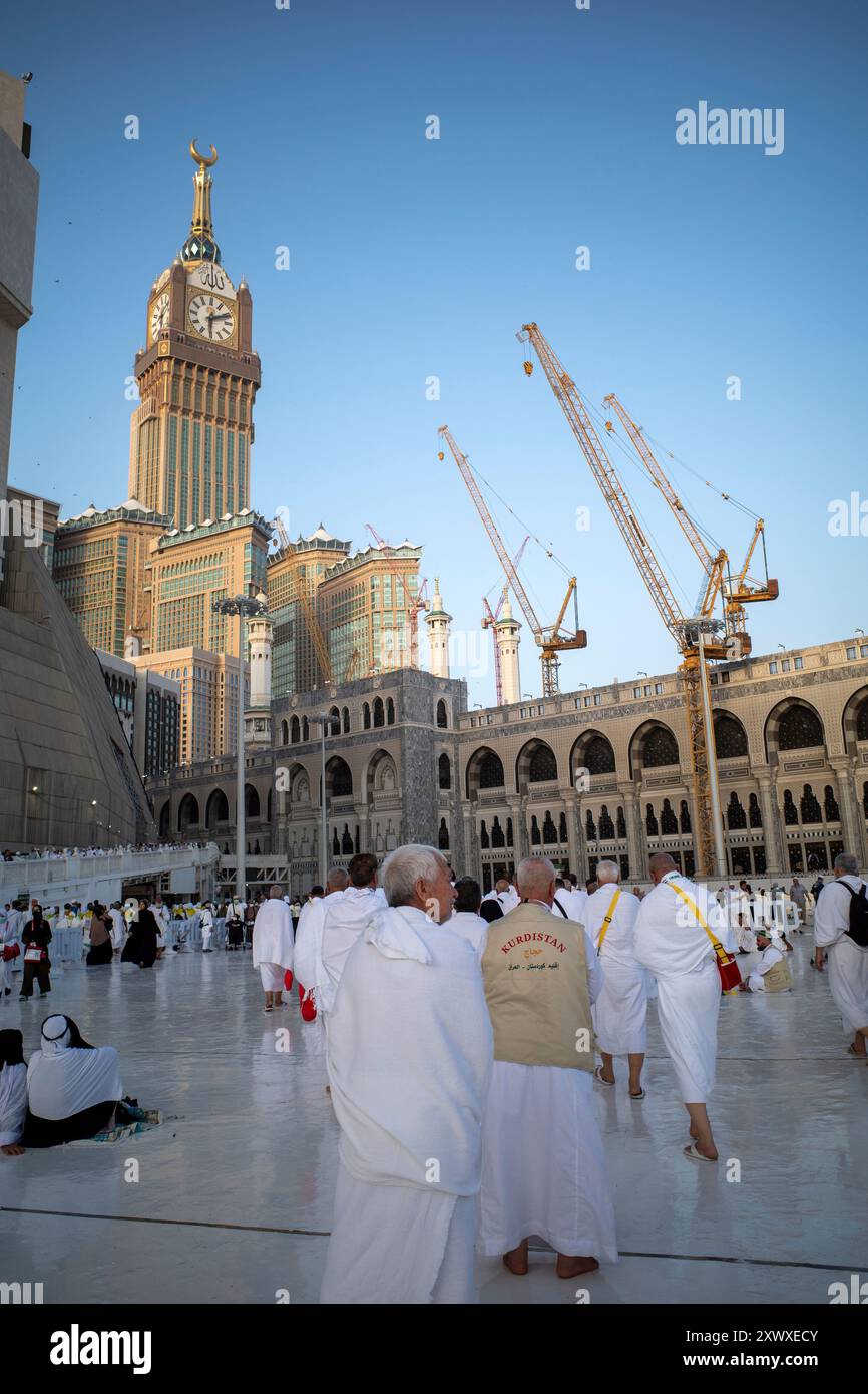 Mecca, Saudi Arabia - June 1, 2024: Hajj and Umrah pilgrim from ...