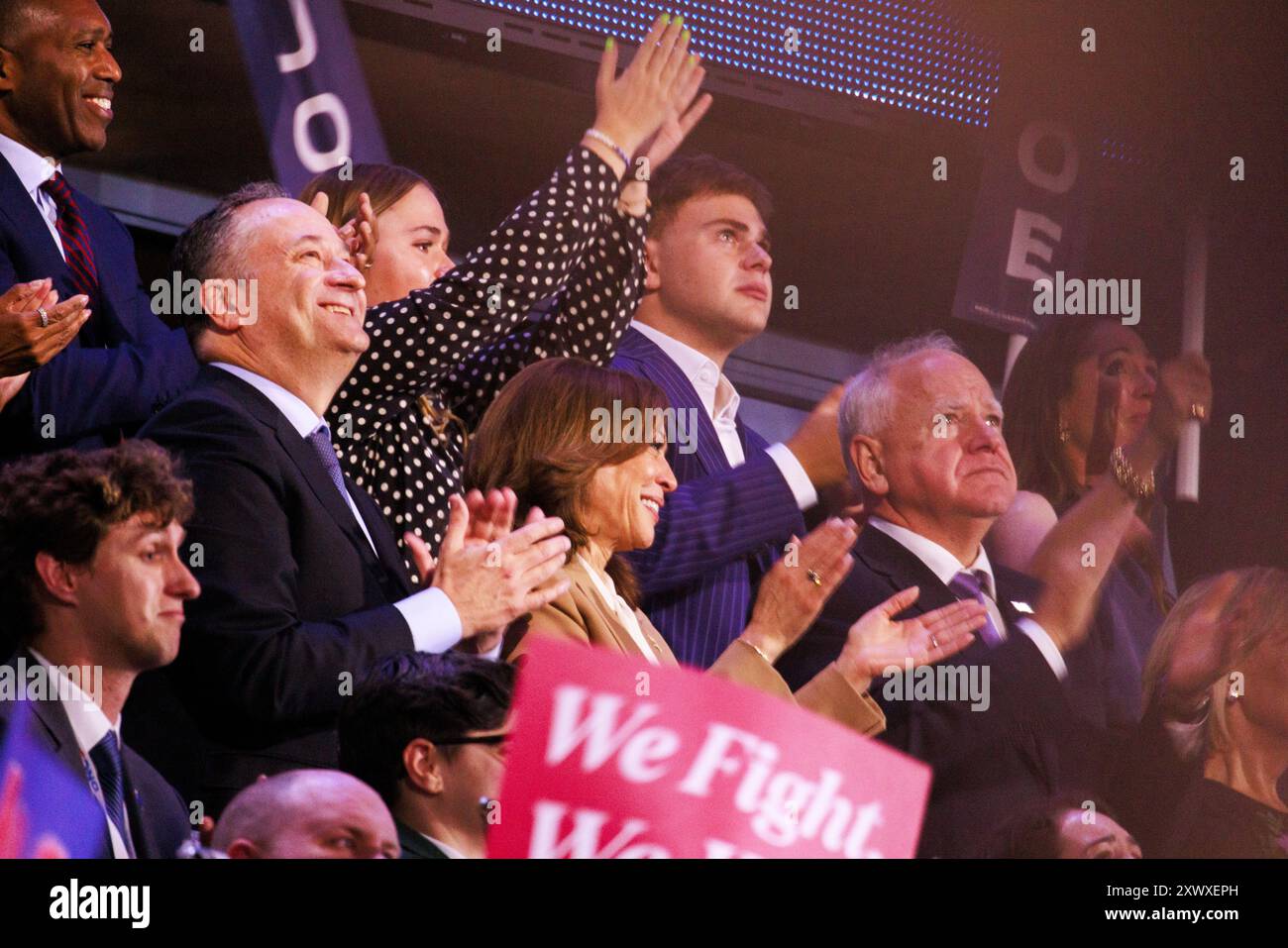 Democratic presumptive nominee Kamala Harris and vice presidential ...