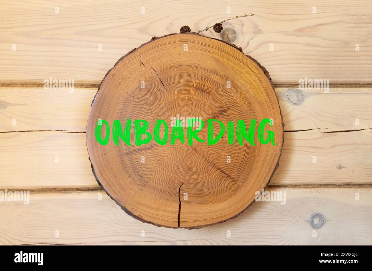 Onboarding success symbol. Concept word Onboarding on beautiful wooden ...