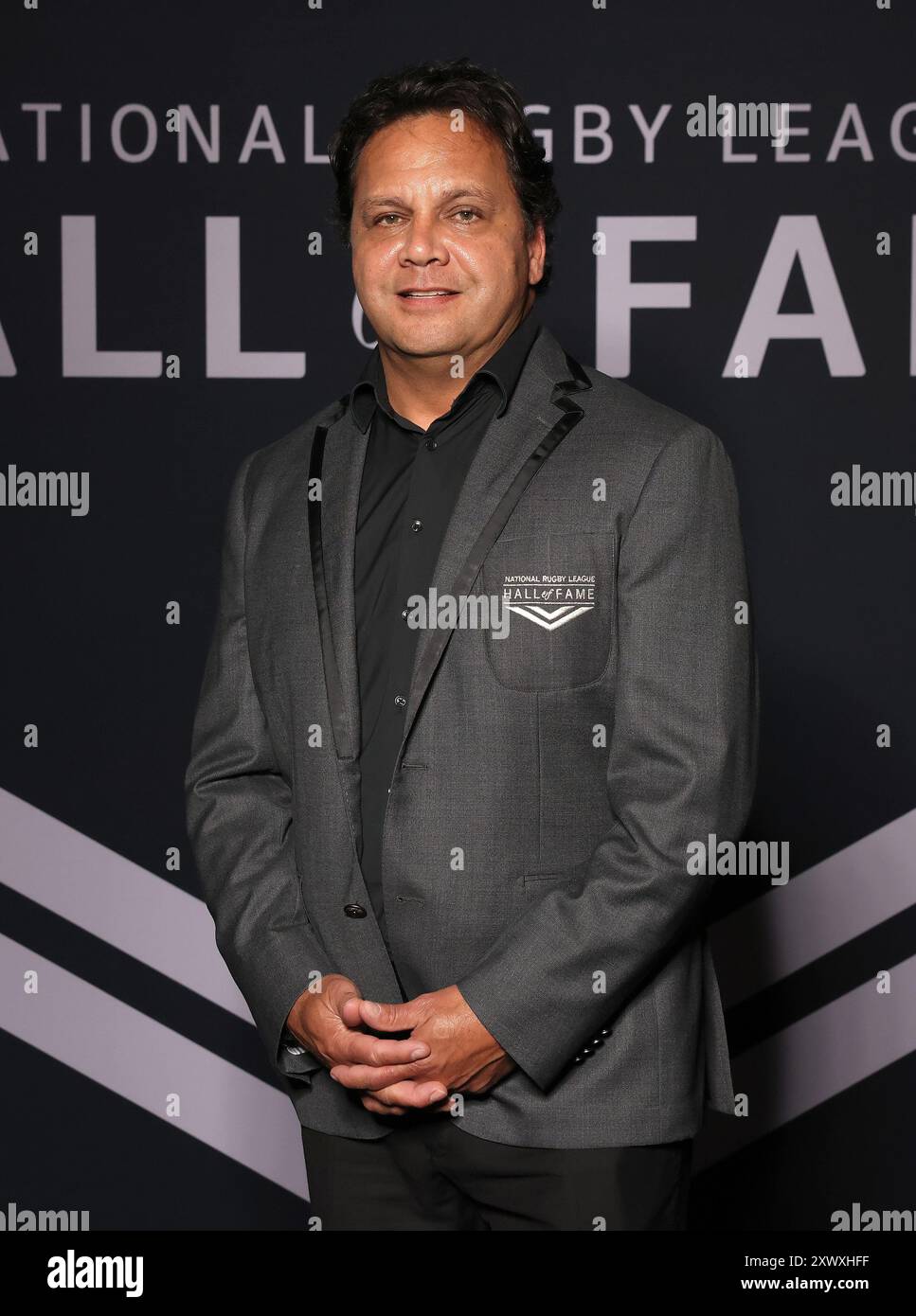 Sydney, Australia. 21st Aug, 2024. Steve Renouf during the 2024 NRL ...