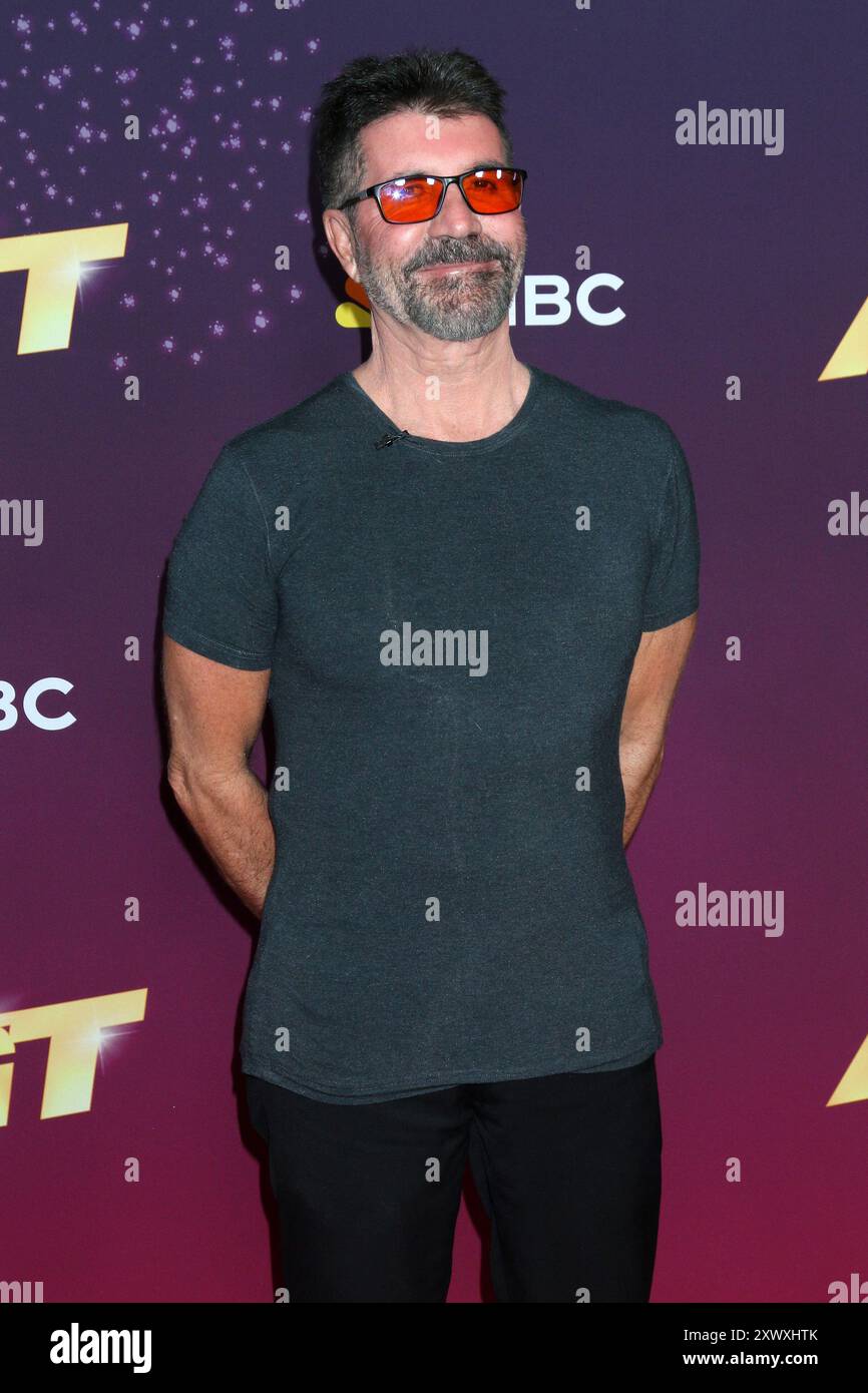 August 20, 2024, Pasadena, Ca, USA: LOS ANGELES - AUG 20: Simon Cowell ...