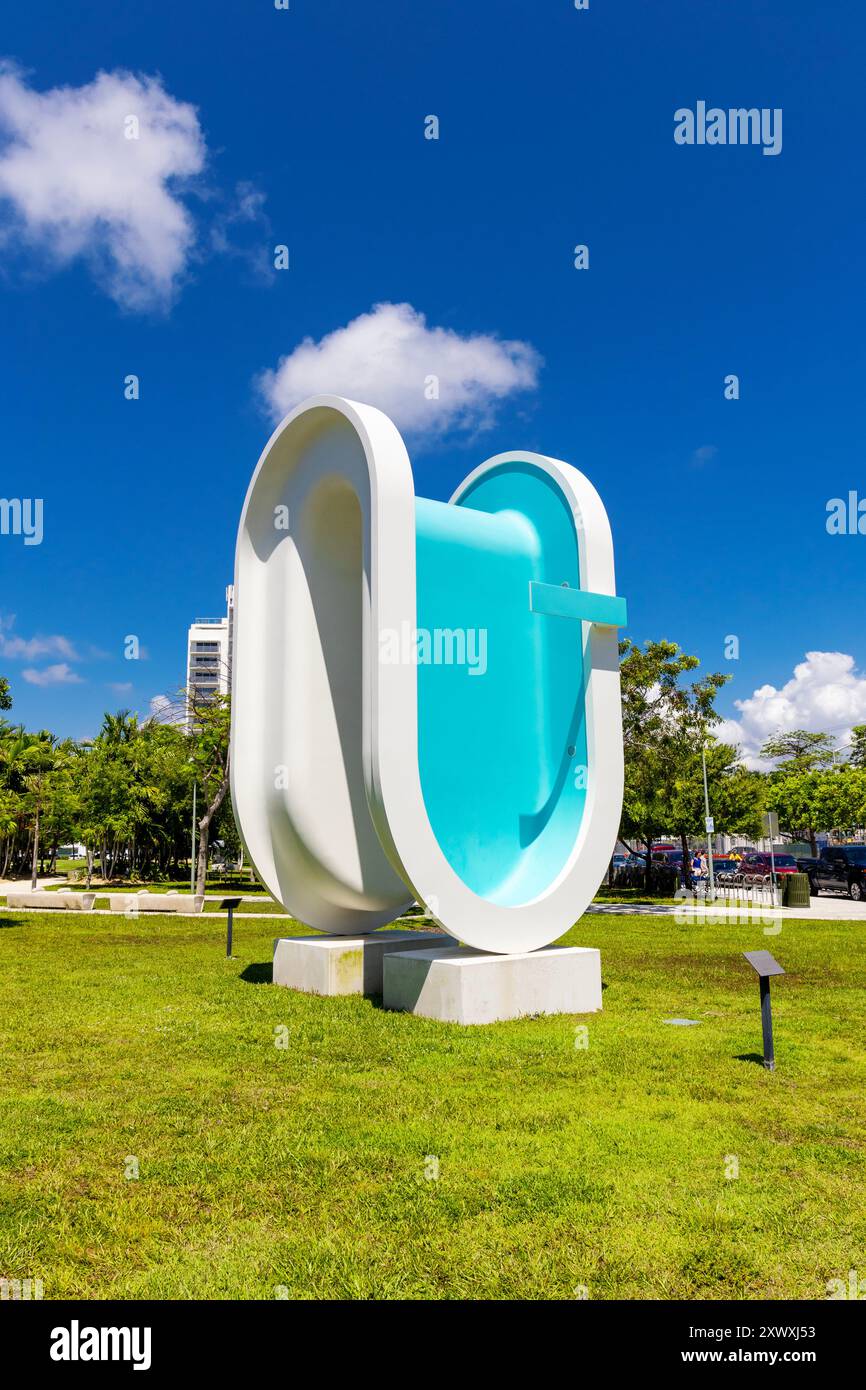 'Bent Pool' (2019) by Elmgreen and Dragset, Pride Park, Miami Beach ...