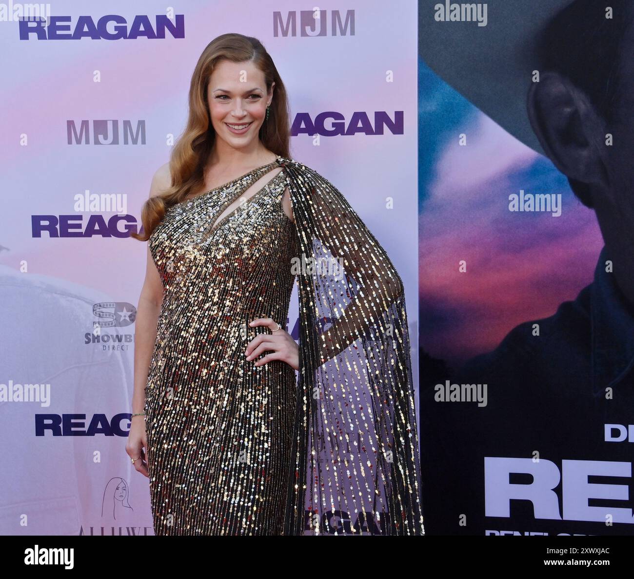 Los Angeles, US, August 20, 2024. Cast member Amanda Righetti attends ...