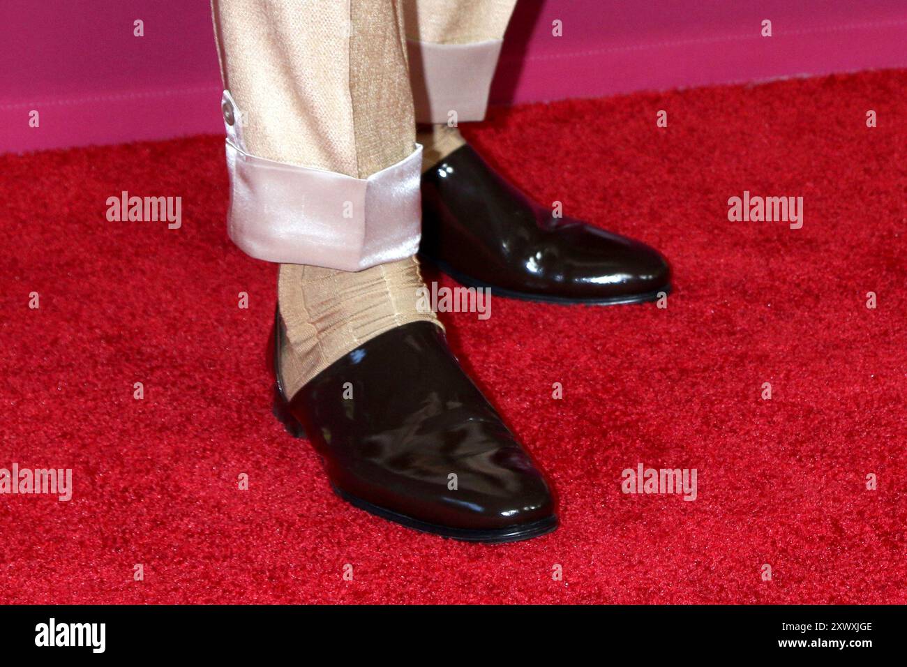 LOS ANGELES - AUG 20: Terry Crews Cuff and Shoe Detail at the America's Got Talent Live Show Red ...