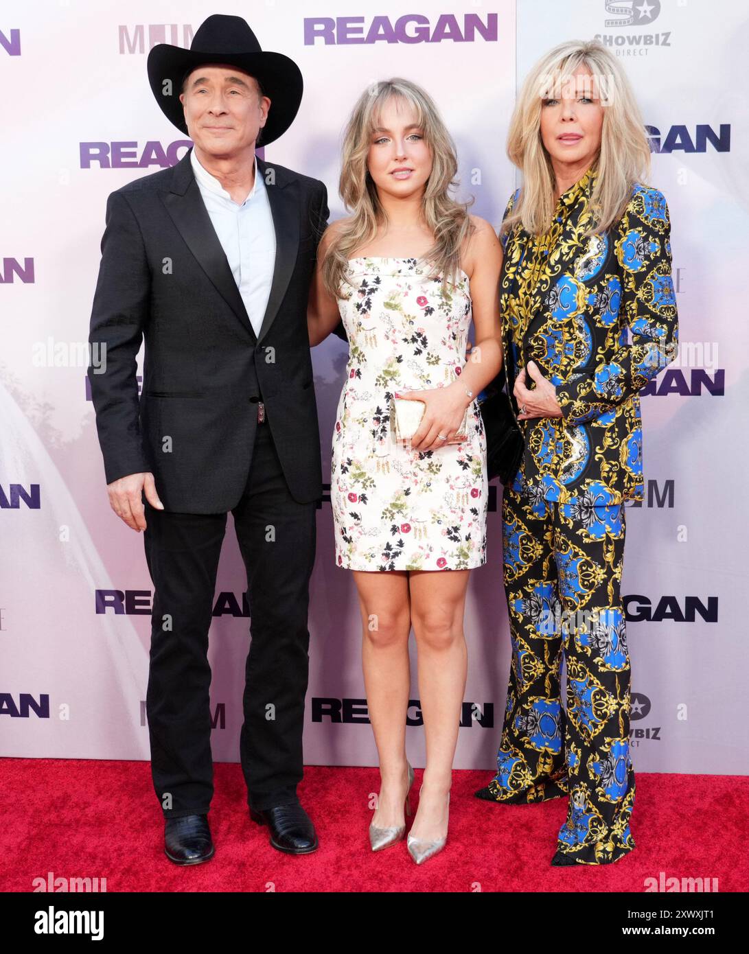 Los Angeles, USA. 20th Aug, 2024. (L-R) Clint Black, Lily Pearl Black ...