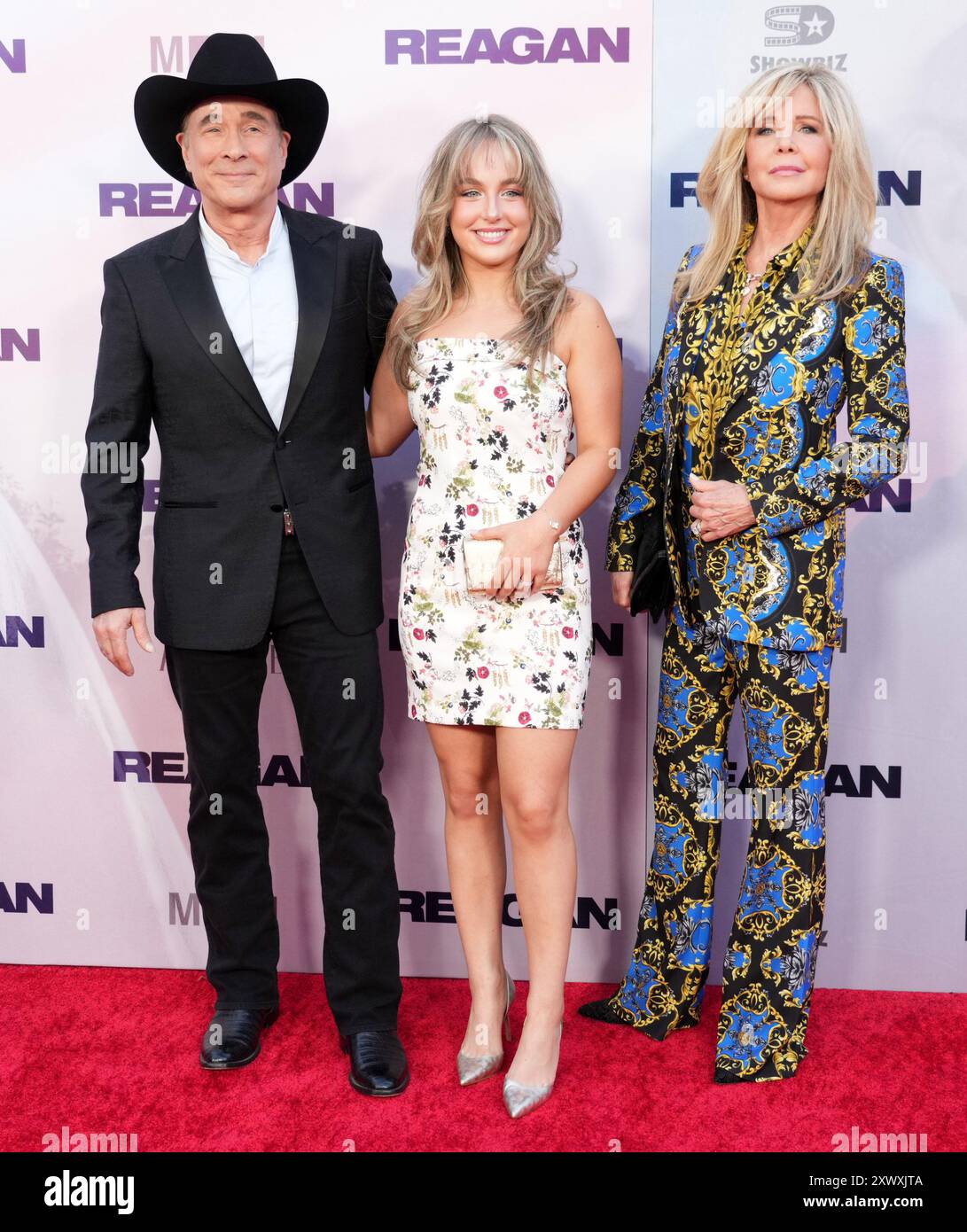 Los Angeles, USA. 20th Aug, 2024. (L-R) Clint Black, Lily Pearl Black ...
