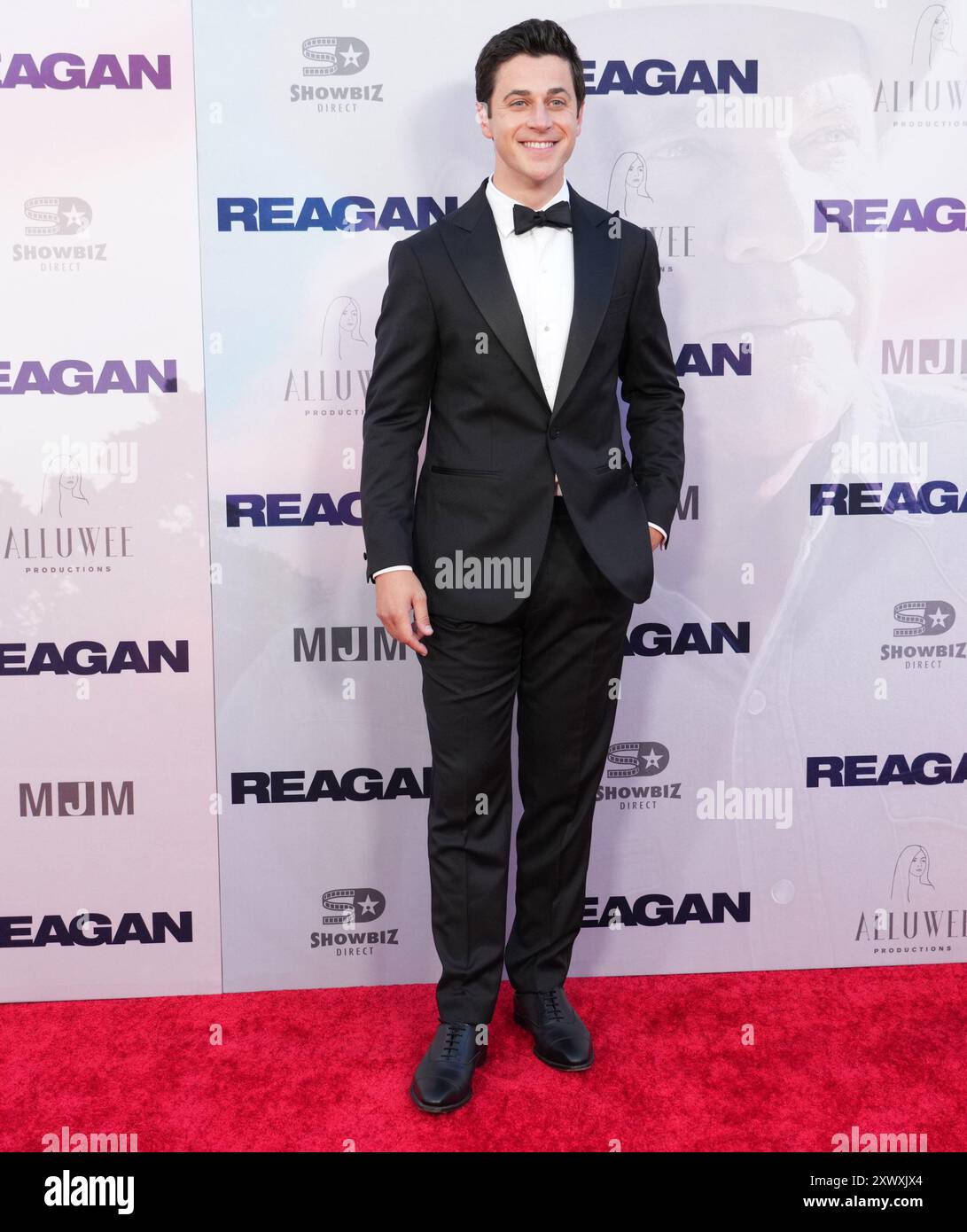 Los Angeles, USA. 20th Aug, 2024. David Henrie arrives at the REAGAN ...