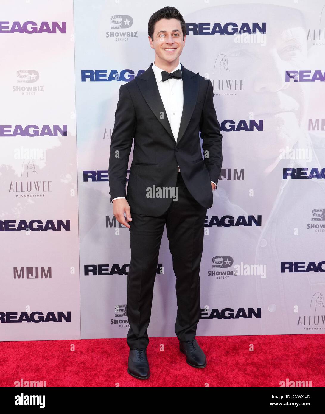 Los Angeles, USA. 20th Aug, 2024. David Henrie arrives at the REAGAN ...