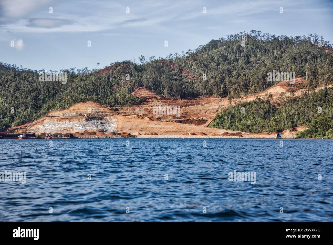 Nickel extraction in Sulawesi, Indonesia, Asia Stock Photo - Alamy