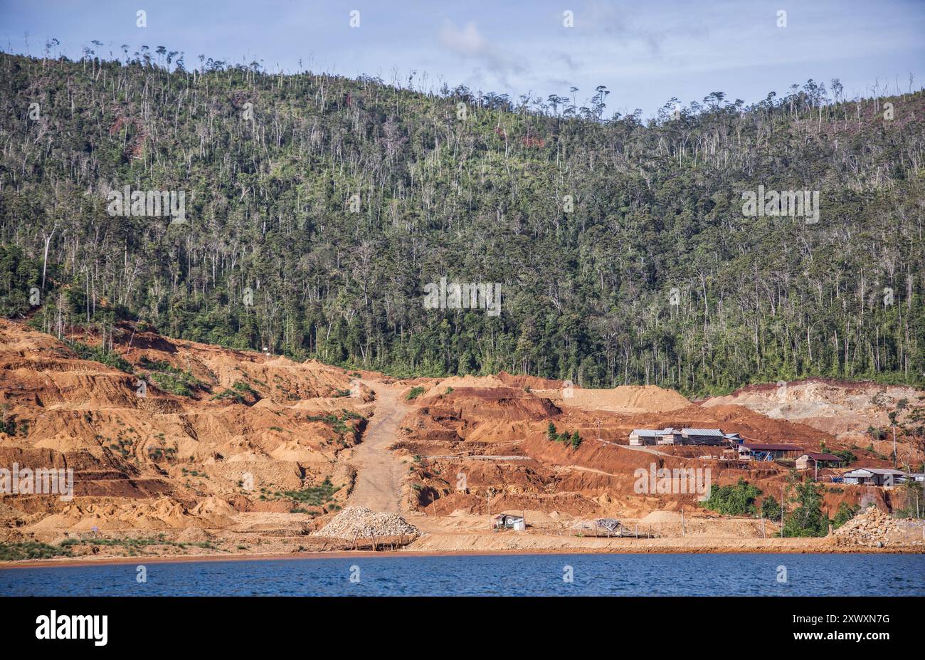 Nickel extraction in Sulawesi, Indonesia, Asia Stock Photo - Alamy