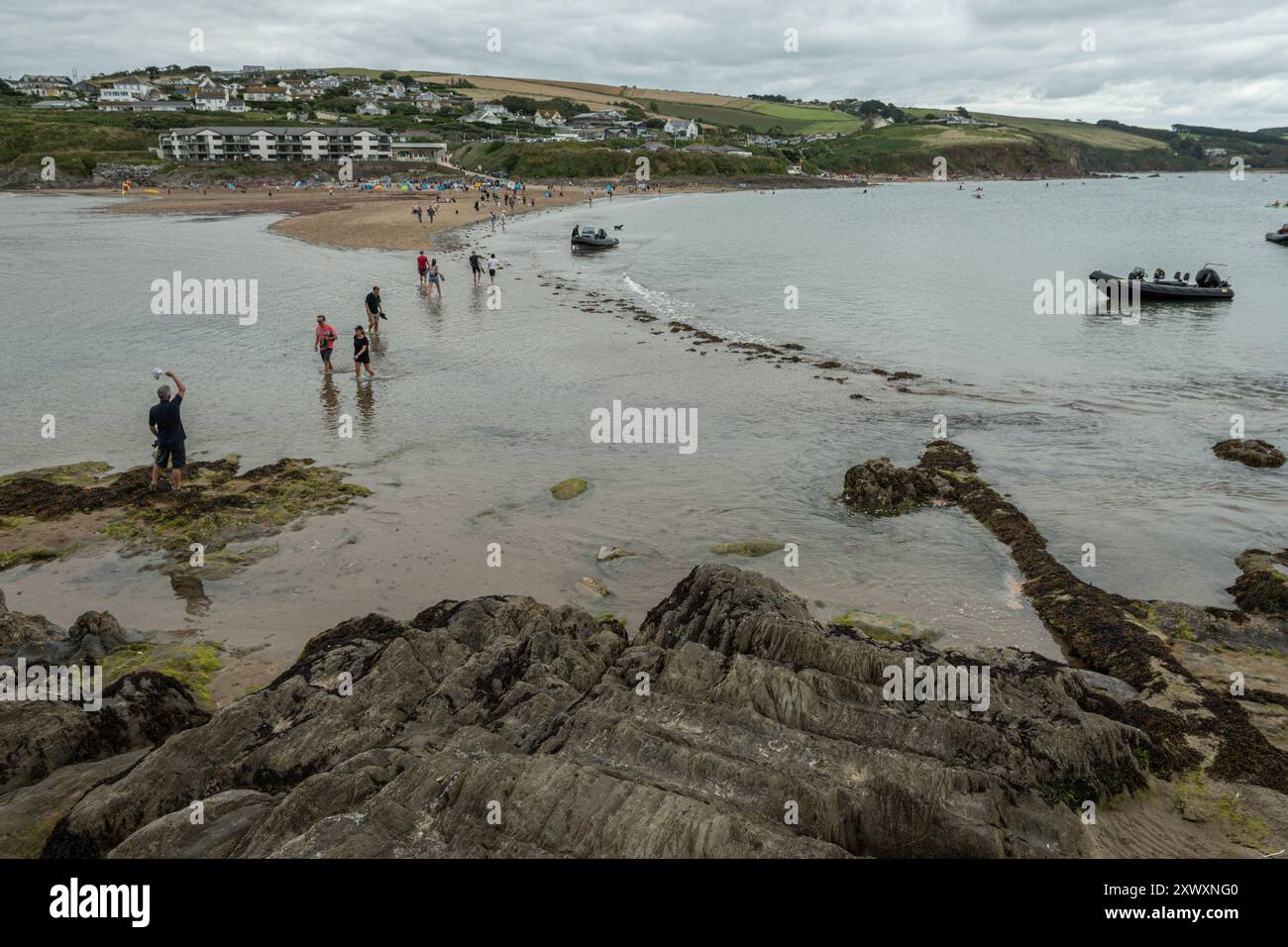Burgh Island, Devon, UK Stock Photo - Alamy